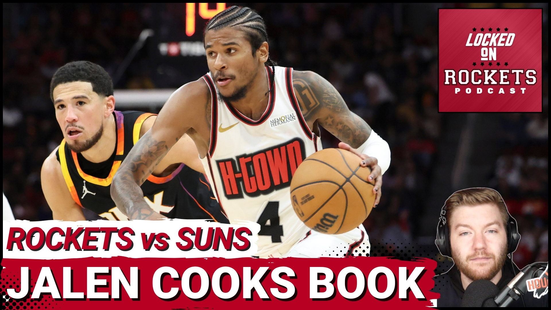 Jalen Green COOKS Devin Booker In Houston Rockets Win Vs Suns, Fred ...