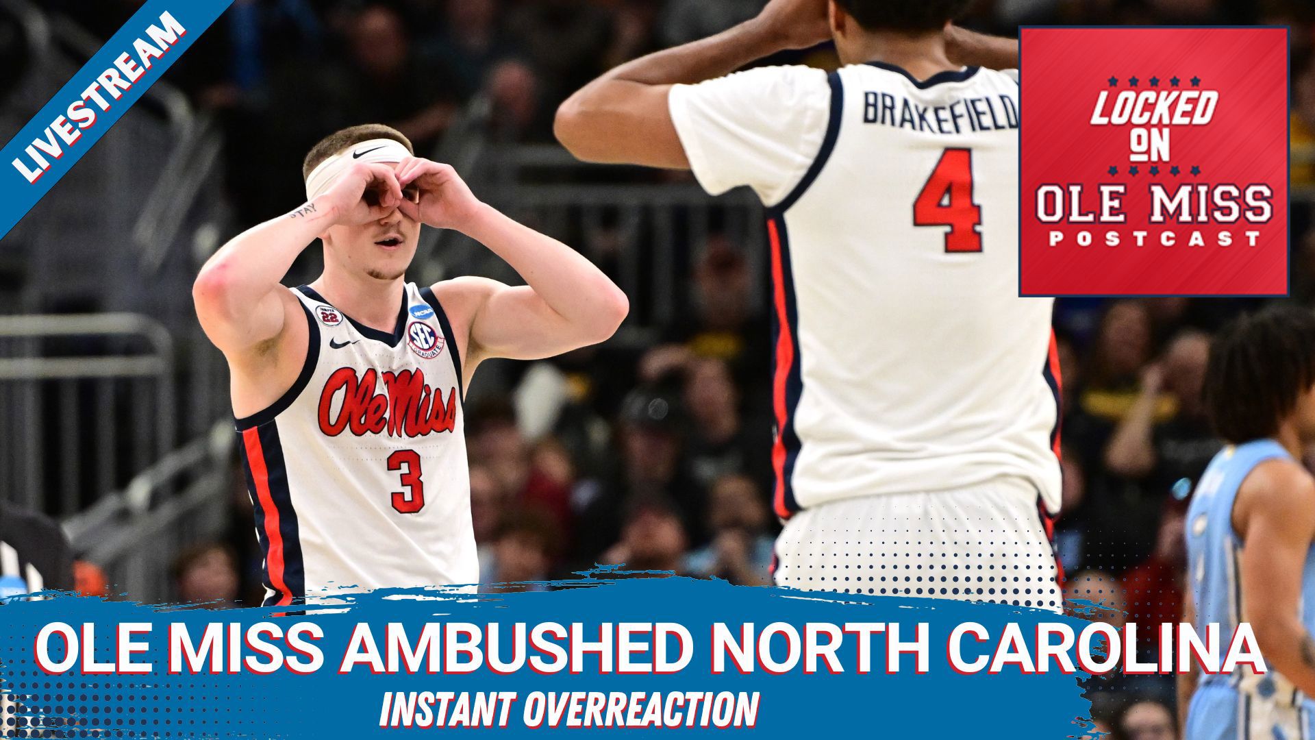 REACTION: Ole Miss AMBUSHES North Carolina to build DOMINANT lead, Sean ...
