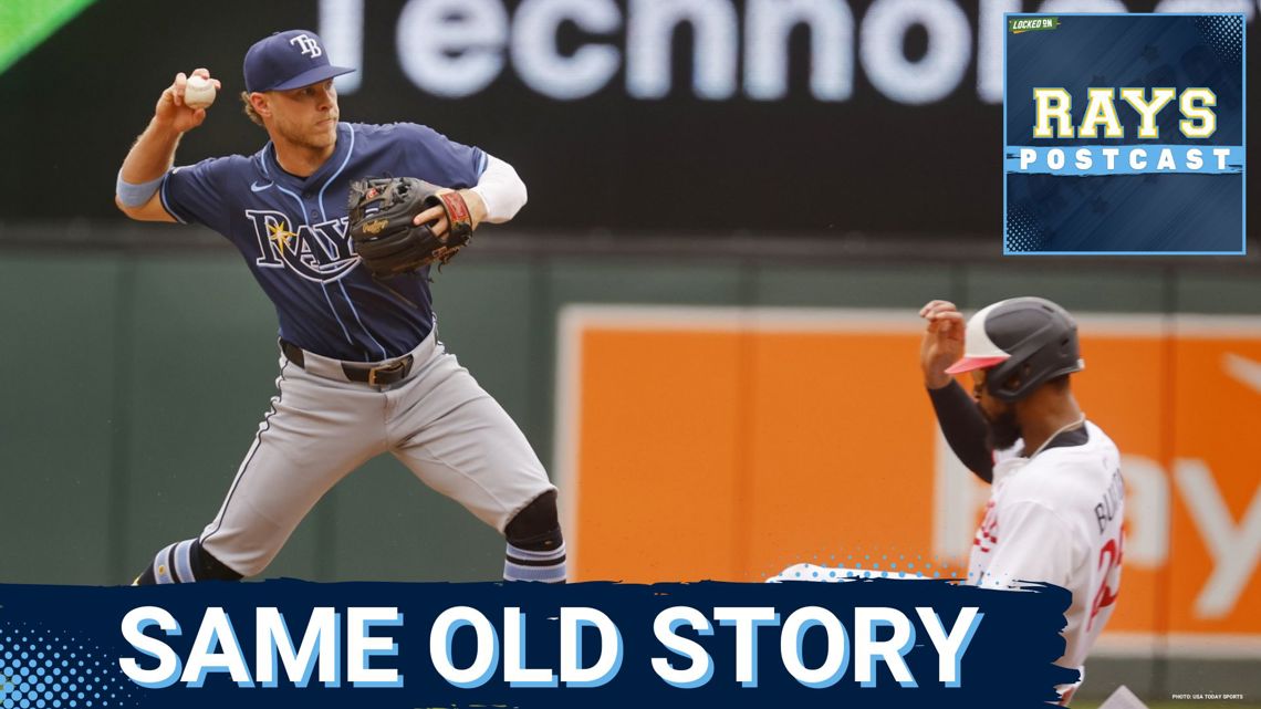RAYS POSTCAST: The Tampa Bay Rays GET WALKED OFF AGAIN by the Minnesota ...
