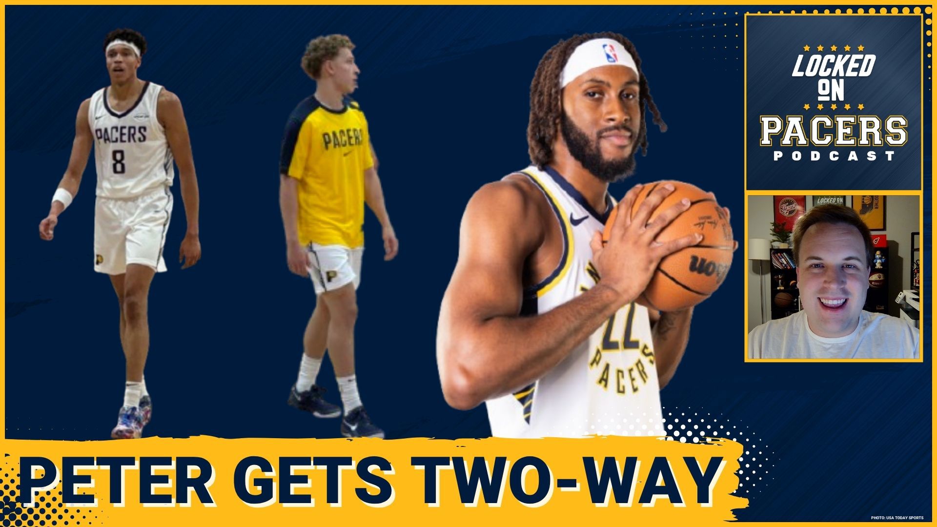 Why Taelon Peter got a two-way deal with Indiana Pacers + Enrique ...