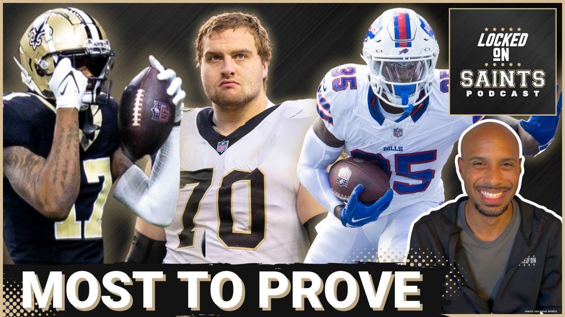 New Orleans Saints Trevor Penning Highlights Players With Most To Prove ...