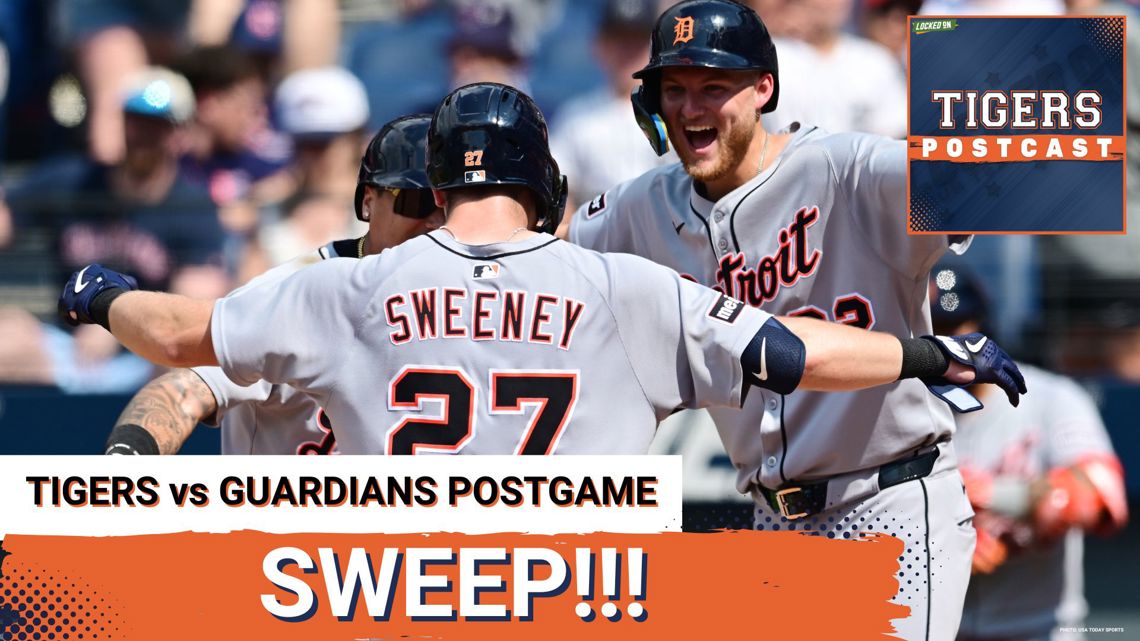 TIGERS POSTCAST: SWEEP! Detroit Tigers EARN Comeback Win vs Cleveland ...