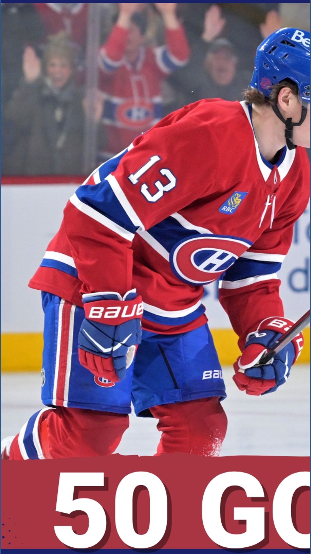 MONUMENTAL: Cole Caufield MAKES Canadiens History with 50th Goal, Fans ...