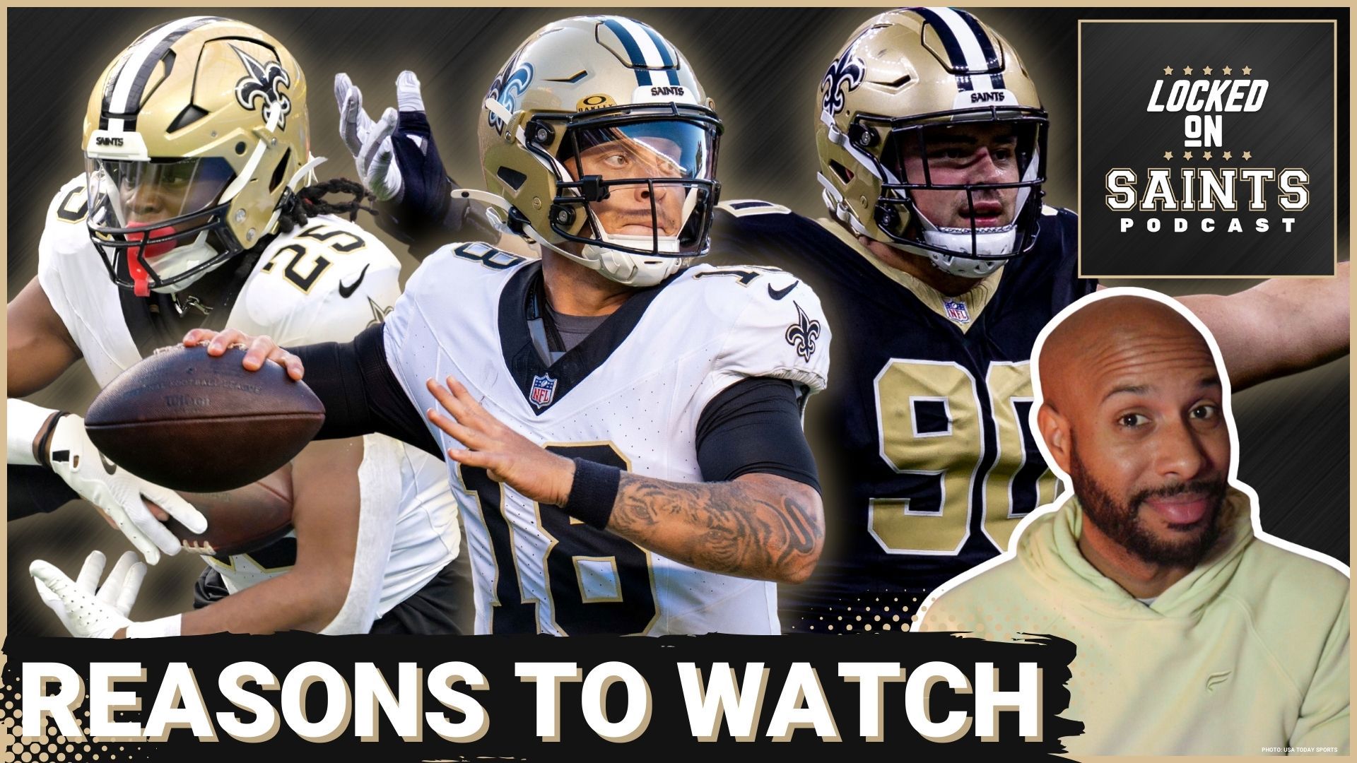 New Orleans Saints: Kamara, Carr out for Monday night's game against ...