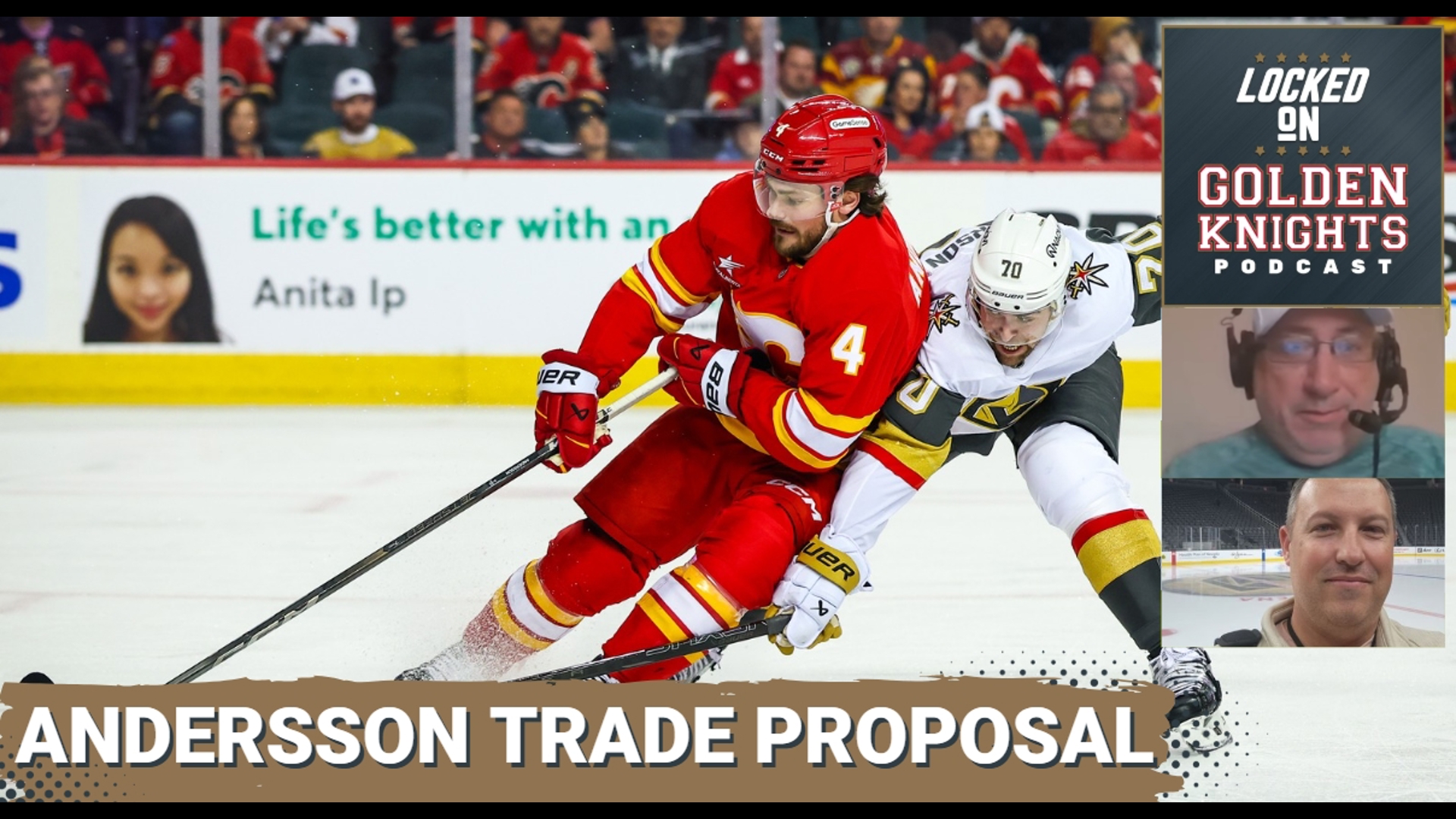Trade proposals from the Vegas Golden Knights to the Calgary Flames for Defenseman Rasmus ...