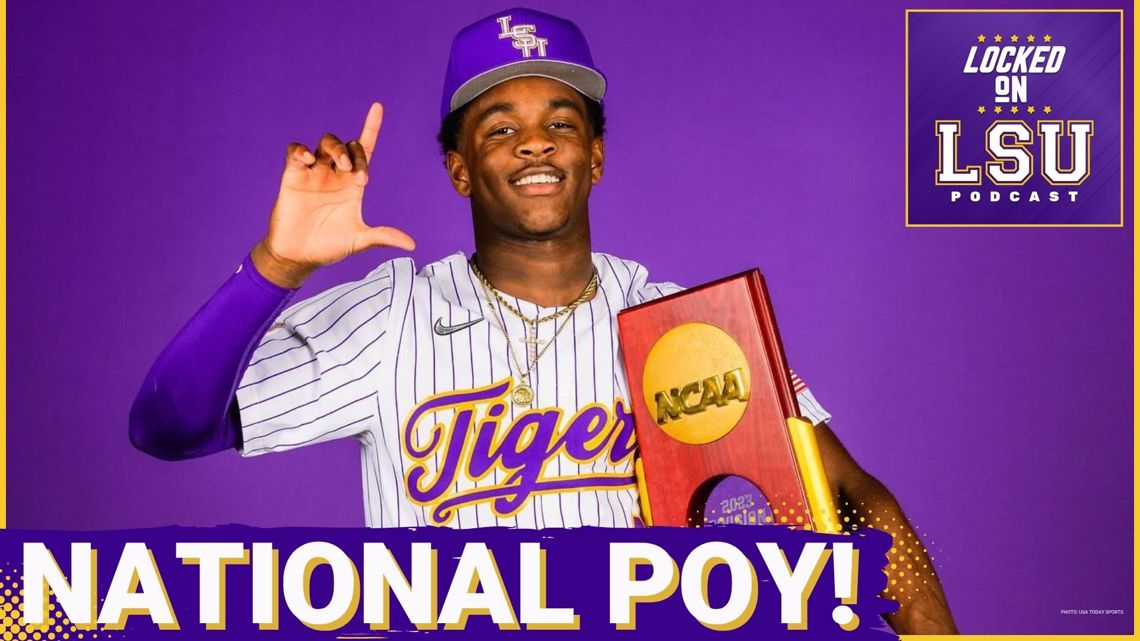 LSU Baseball Commit Named NATIONAL PLAYER OF THE YEAR! | wwltv.com
