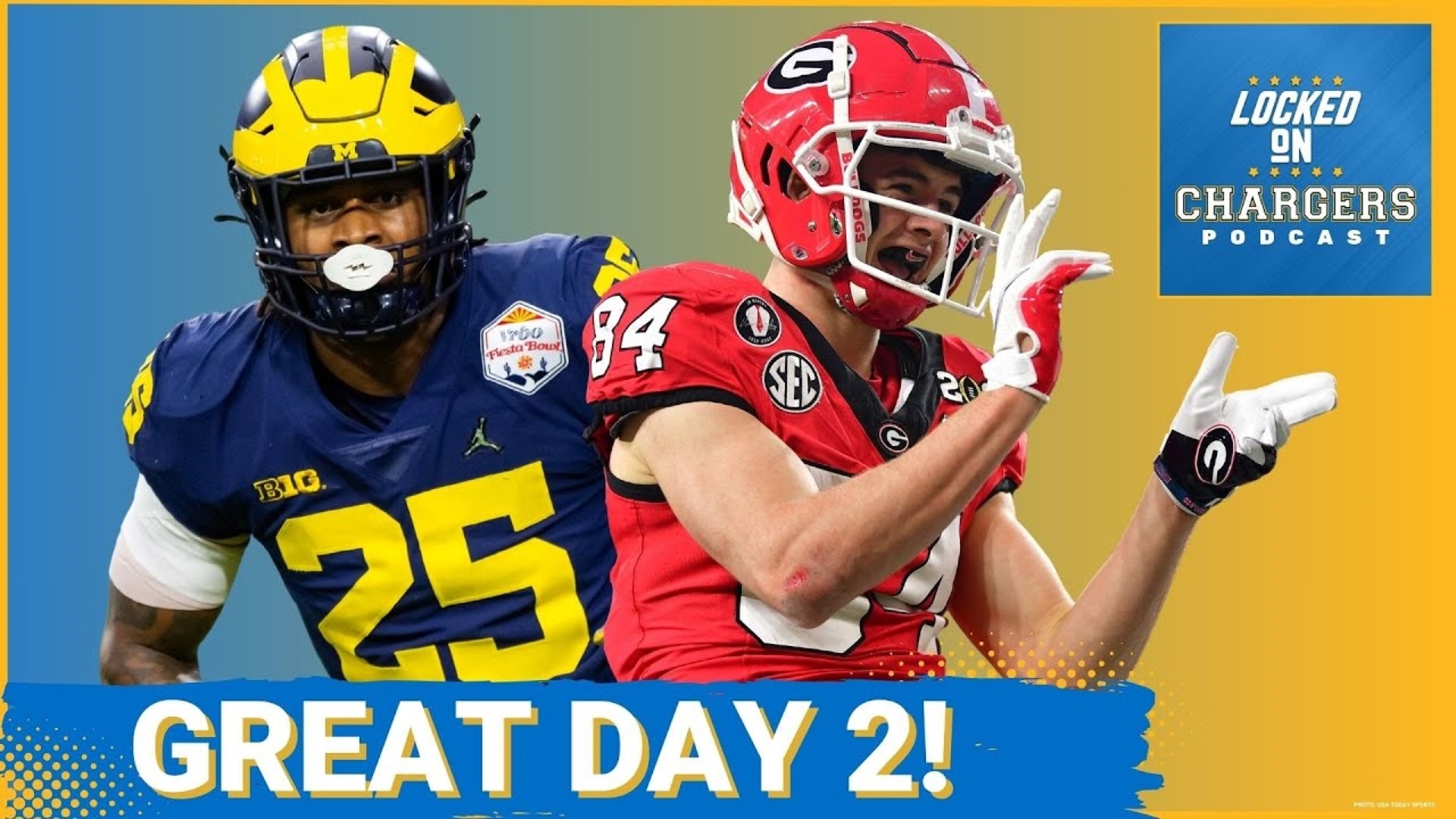 The Chargers Crush Day Two of the Draft Taking WR Ladd McConkey and LB ...