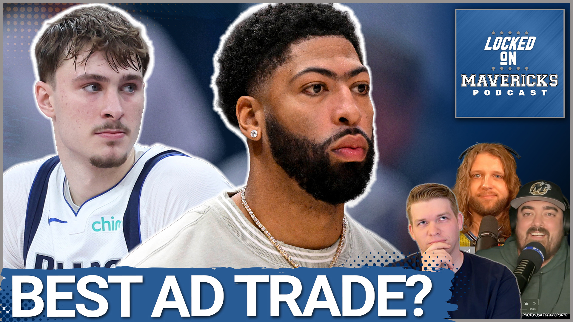The Mavs HAVE TO Resolve the Anthony Davis Trade Talks & More Dallas ...
