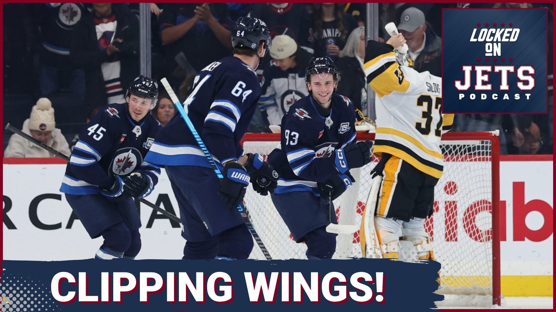 The Winnipeg Jets Game Starts To SOAR Against The Pittsburgh Penguins ...