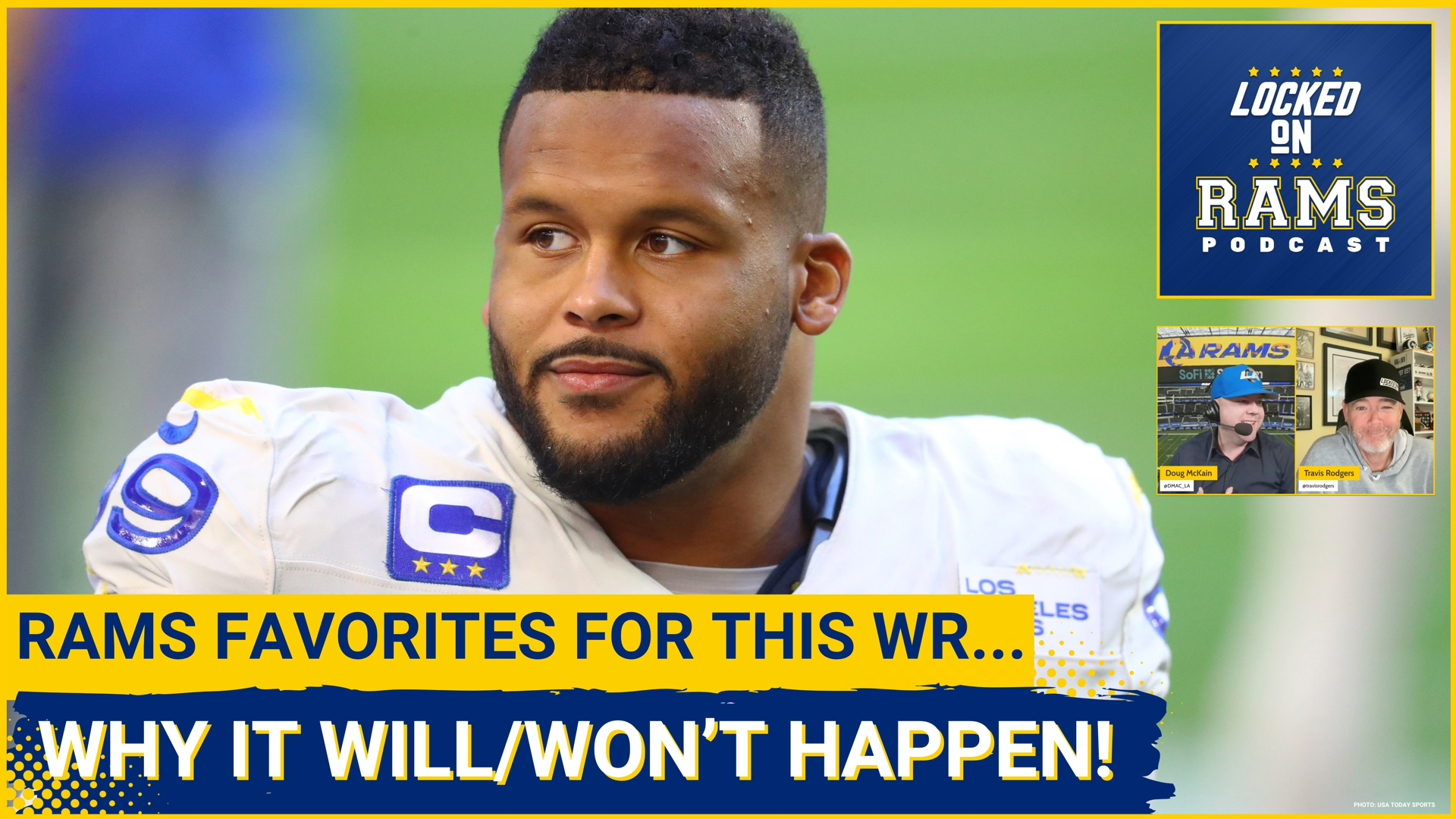 RIDICULOUS: Rams Legend Says Aaron Donald Shouldn't Come Back, Rams ...