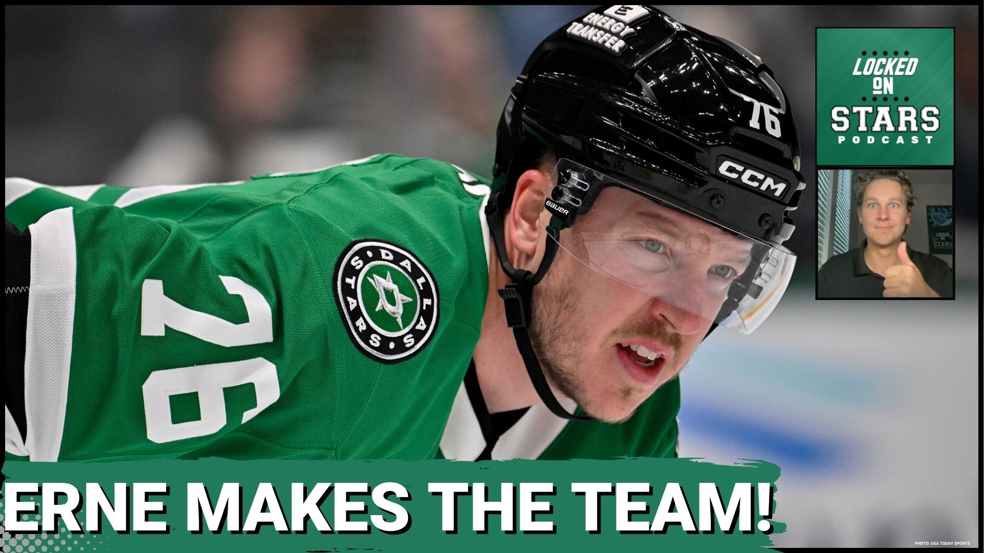 Adam Erne Earns Contract with Dallas: Stars Roster is Complete Ahead of ...