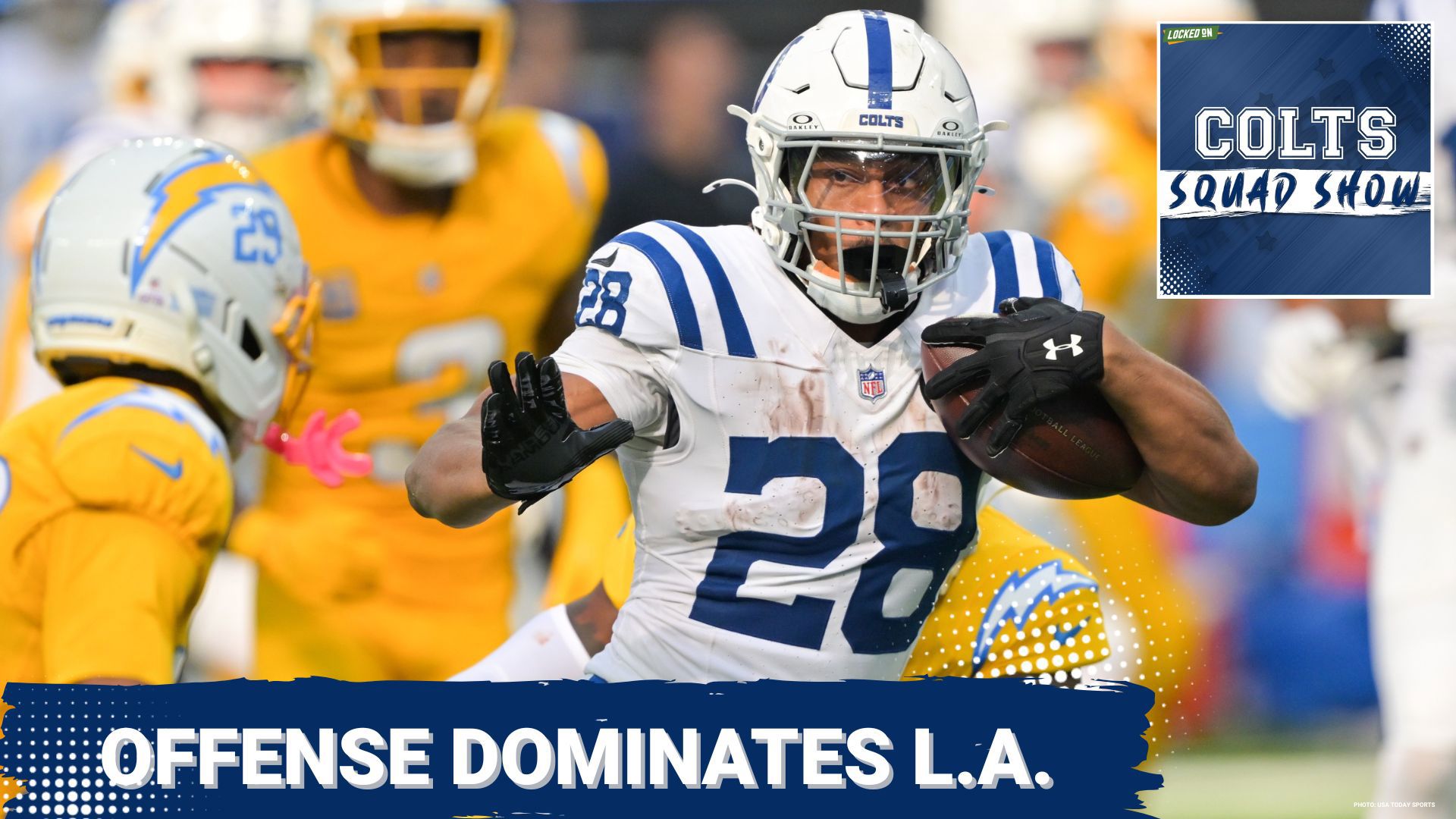 COLTS SQUAD SHOW: Offense DOMINATES Chargers | Daniel Jones, Jonathan ...