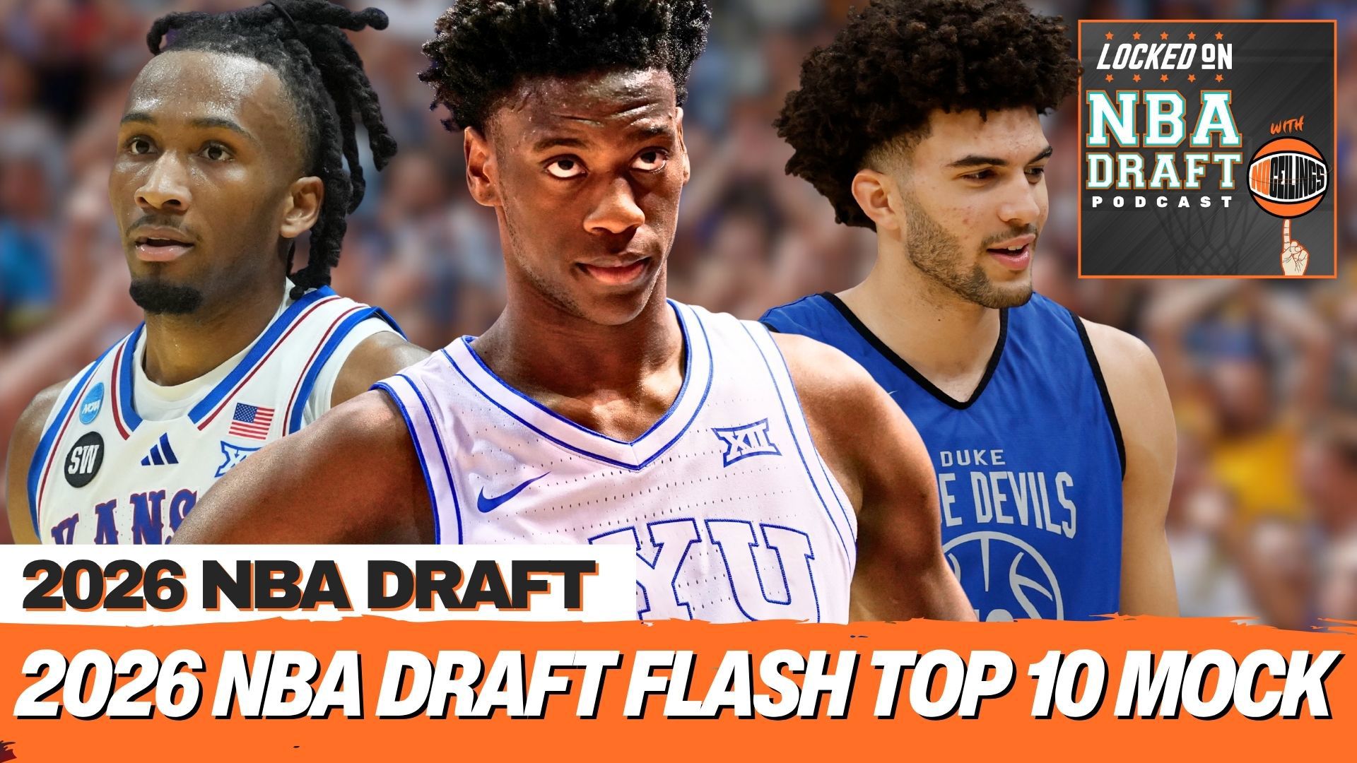2026 NBA Draft Top 10 Flash Mock! | Darryn Peterson, Cam Boozer, AJ ...