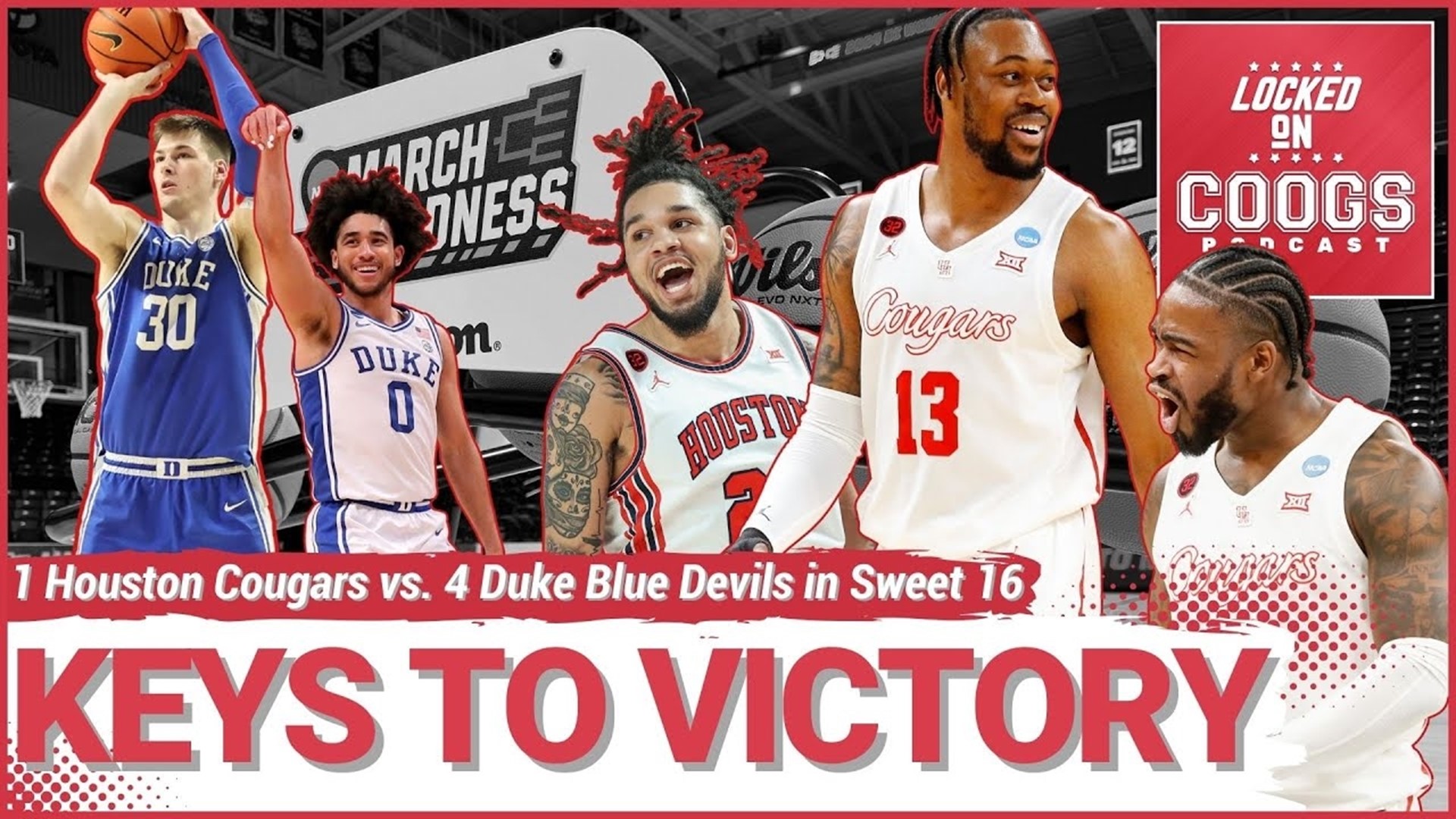 Keys to Victory for No. 1 Houston Cougars over No. 4 Duke Blue Devils in Sweet 16 | wwltv.com