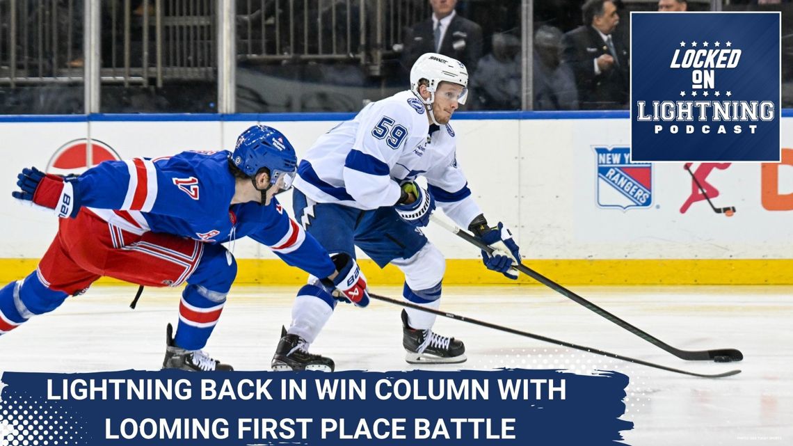 Lightning Back in the Win Column Ahead of Battle for First Place | wwltv.com