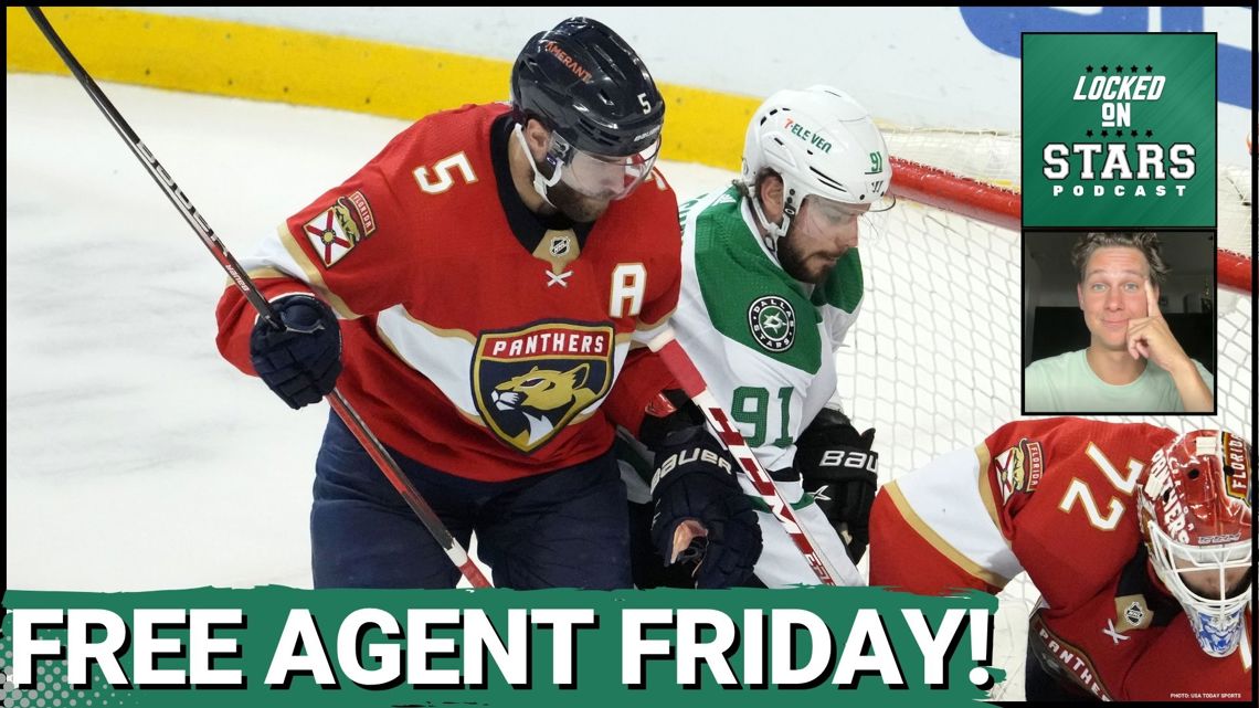 Free Agent Friday: Can Aaron Ekblad be the Top 4 Defenseman the Stars ...