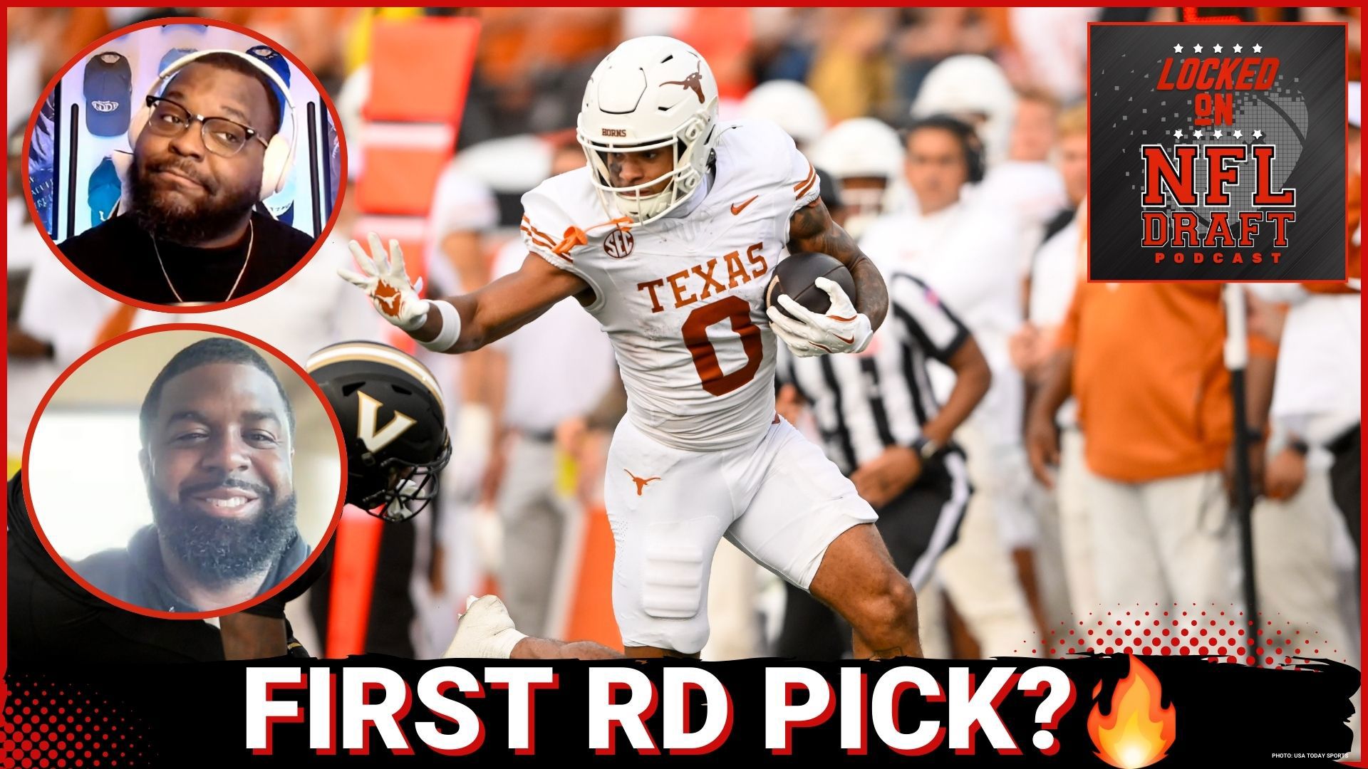 The NEXT NFL Draft FIRST-ROUND Picks? DeAndre Moore Jr., Christian ...