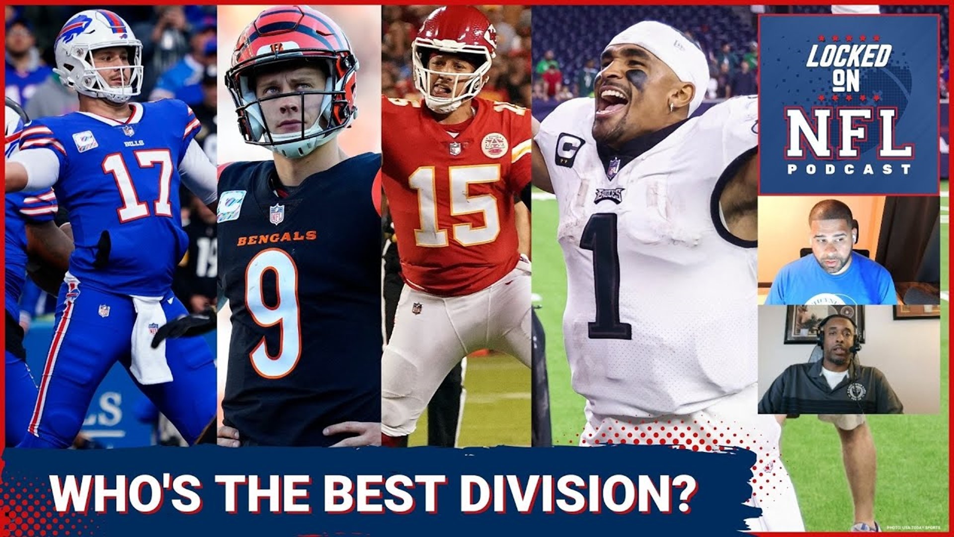 Joe Burrow and AFC North vs Josh Allen and AFC East. Who's the Best ...