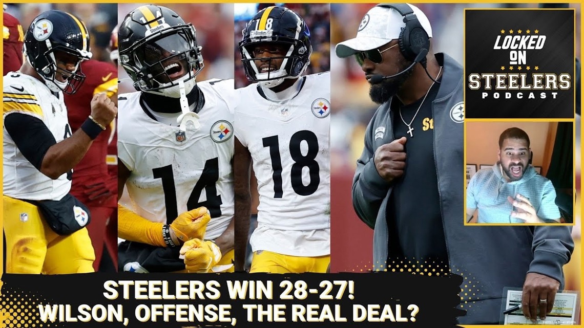 Steelers, Russell Wilson Complete 28-27 Comeback Win vs Commanders ...