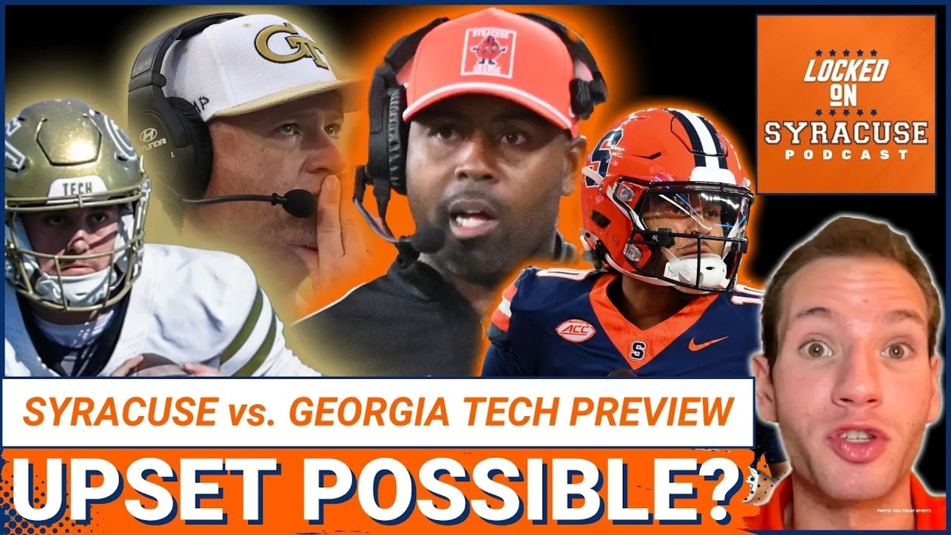 MISMATCH: Syracuse Football HEAVY UNDERDOGS vs. Georgia Tech | Can ...