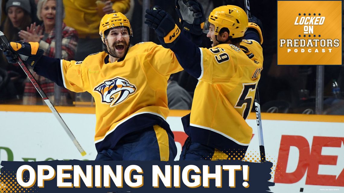 Predators' New Season Begins TONIGHT | Can Nashville Bounce Back ...