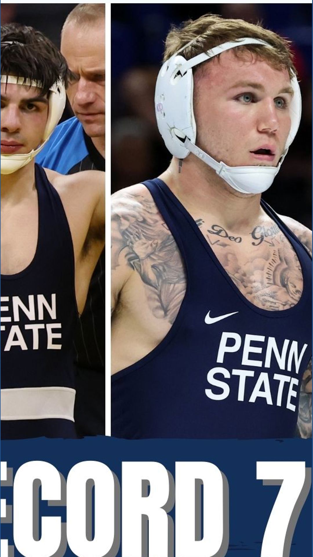 LIVE: Penn State Wrestling Gets Record SEVEN Big Ten Champs + Rocco ...