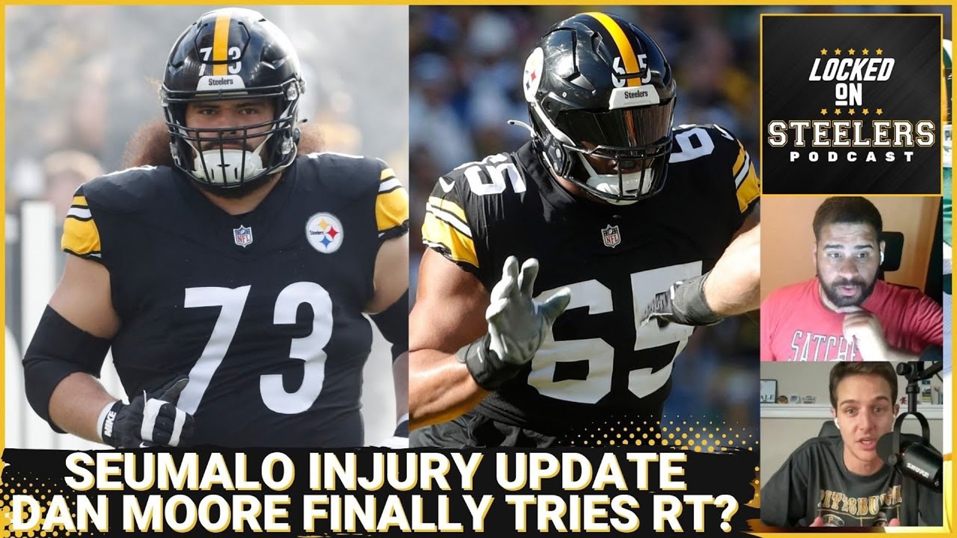Steelers' Isaac Seumalo Suffers Pec Injury | Dan Moore Gets RT Look ...