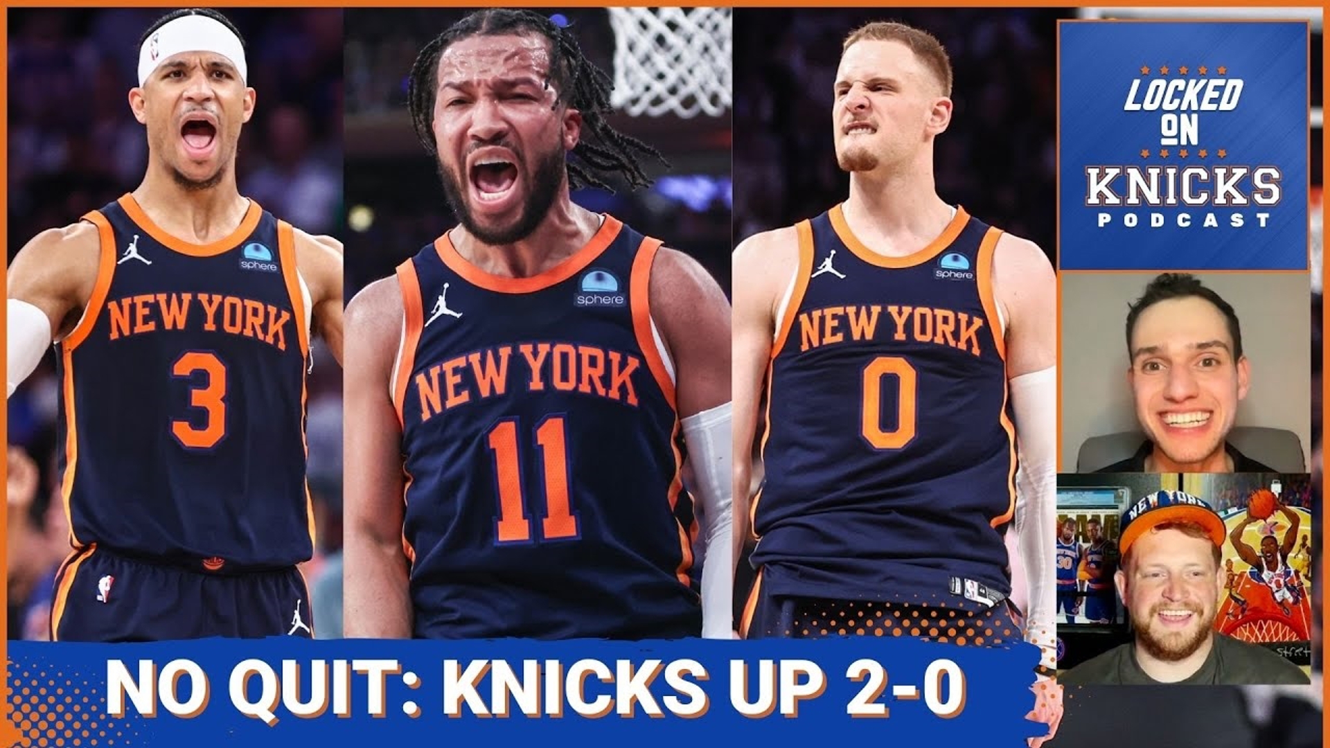 Jalen Brunson And The Nova Corps Carry The Knicks To A 2-0 Series Lead ...