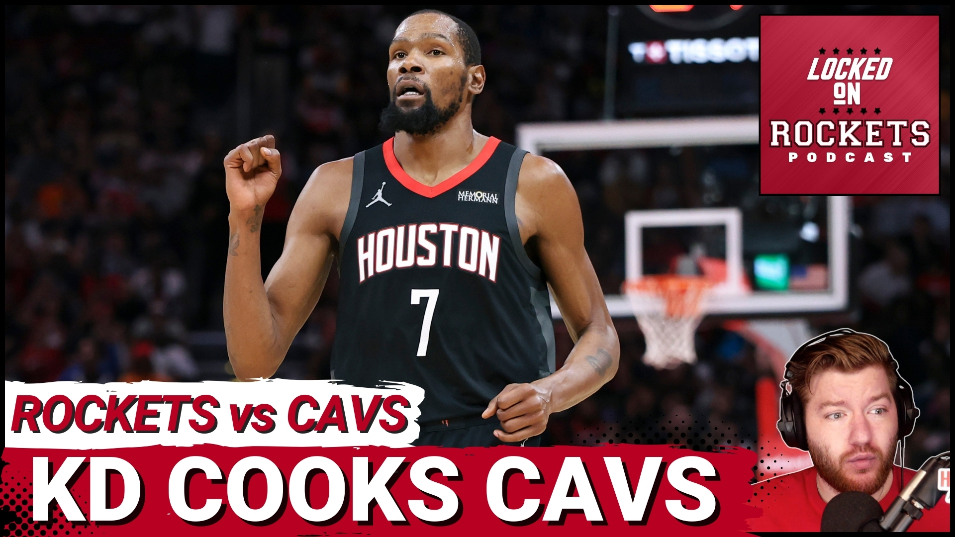 Rockets CRUSH Cavaliers Behind Kevin Durant's 30-Point EXPLOSION And ...