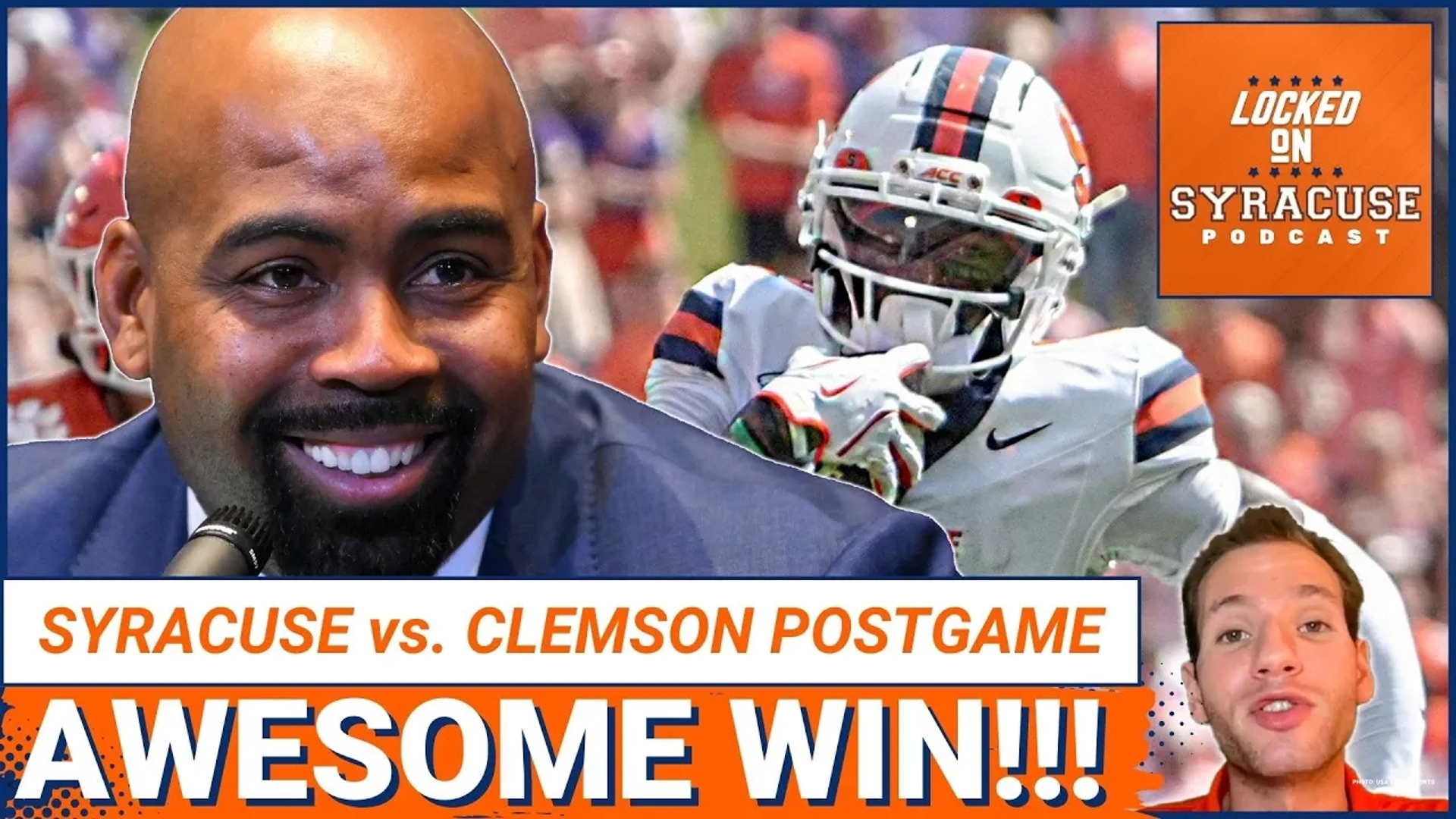 REACTION: Syracuse Football STUNNING BEATDOWN WIN vs. Clemson Tigers ...
