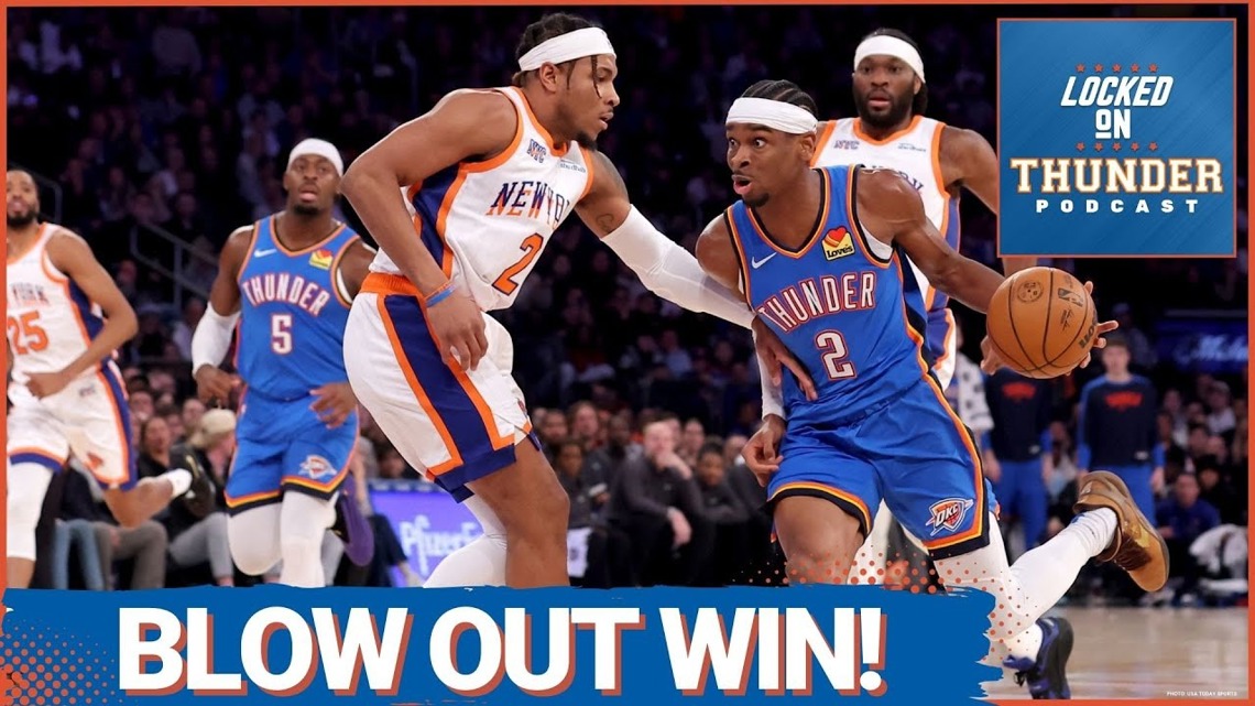 OKC Thunder Bounce Back vs Knicks, Isaiah Joe gets hot, SGA MVP Game | wwltv.com
