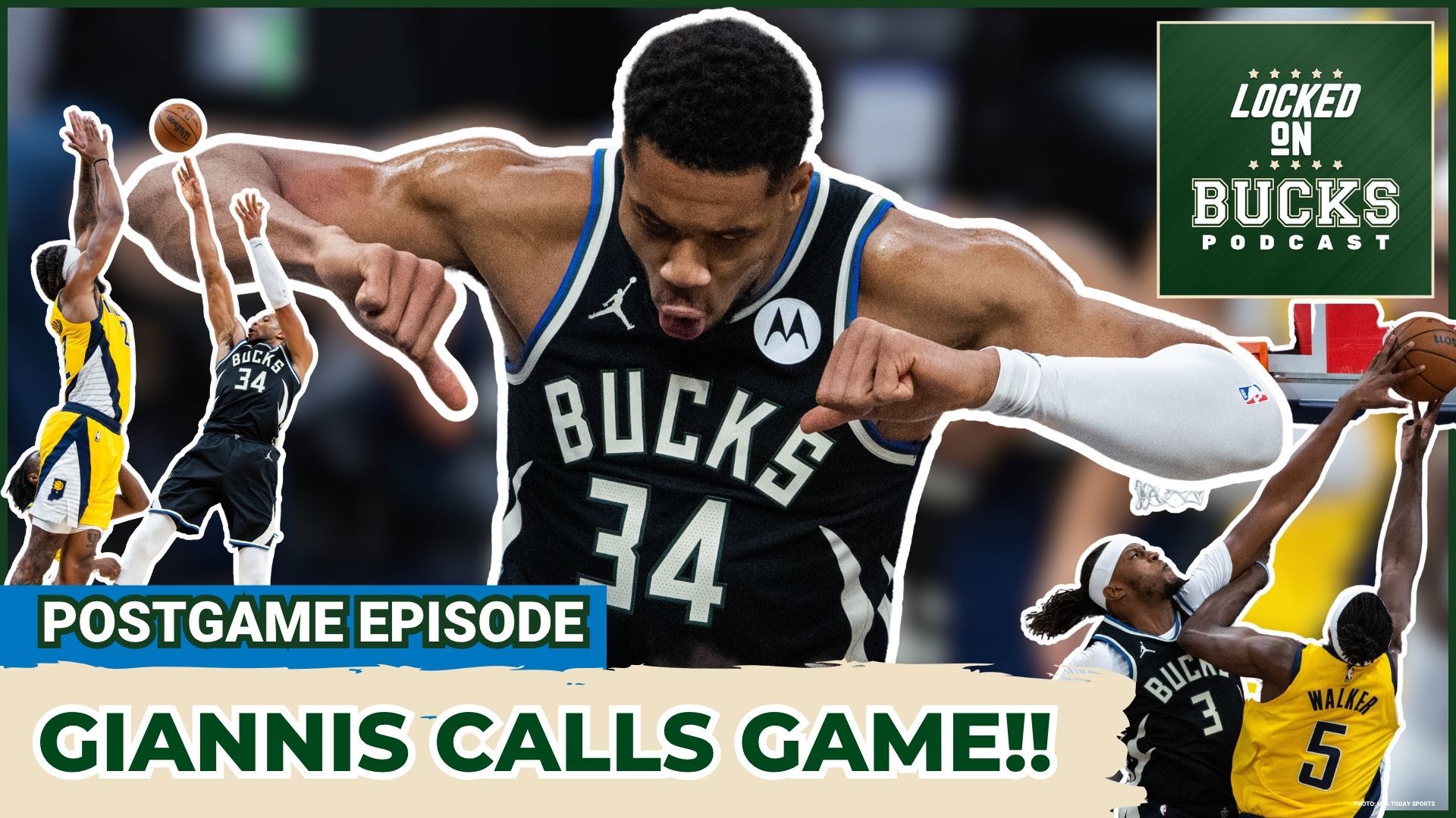 Giannis Antetokounmpo SILENCES Indiana crowd with buzzer-beater | Myles ...