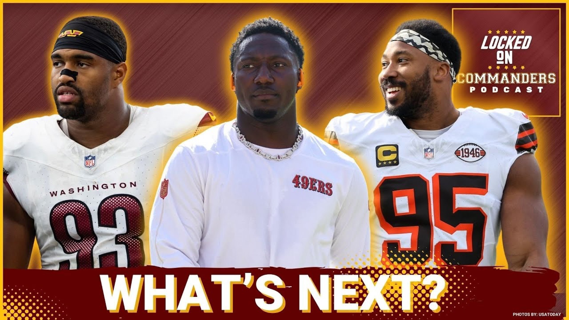 RUMOR: Jonathan Allen Trade Could Follow Deebo Samuel's | Myles Garrett ...