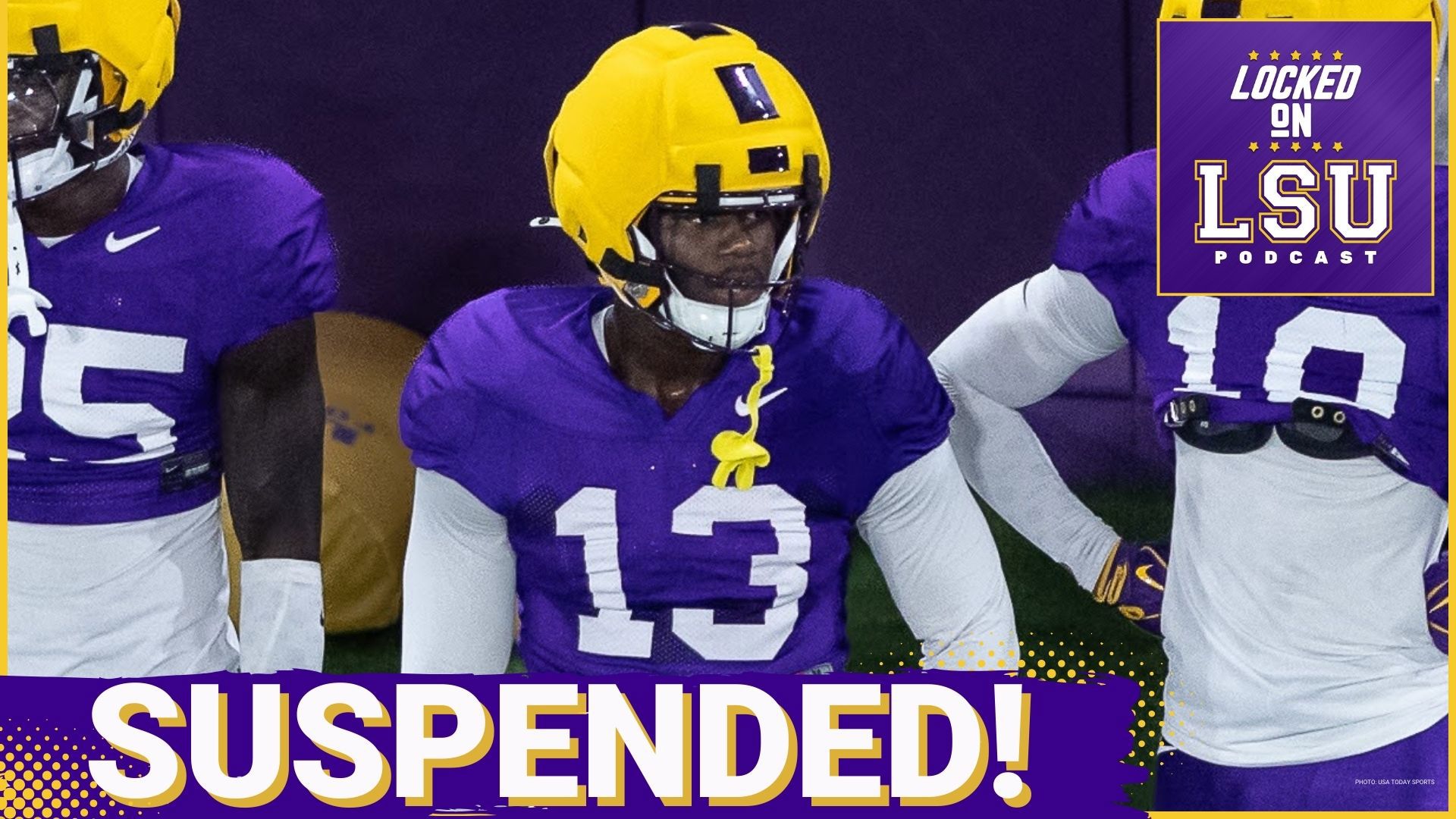 LSU STUNNED by NCAA: Safety AJ Haulcy Suspended vs Clemson | wwltv.com