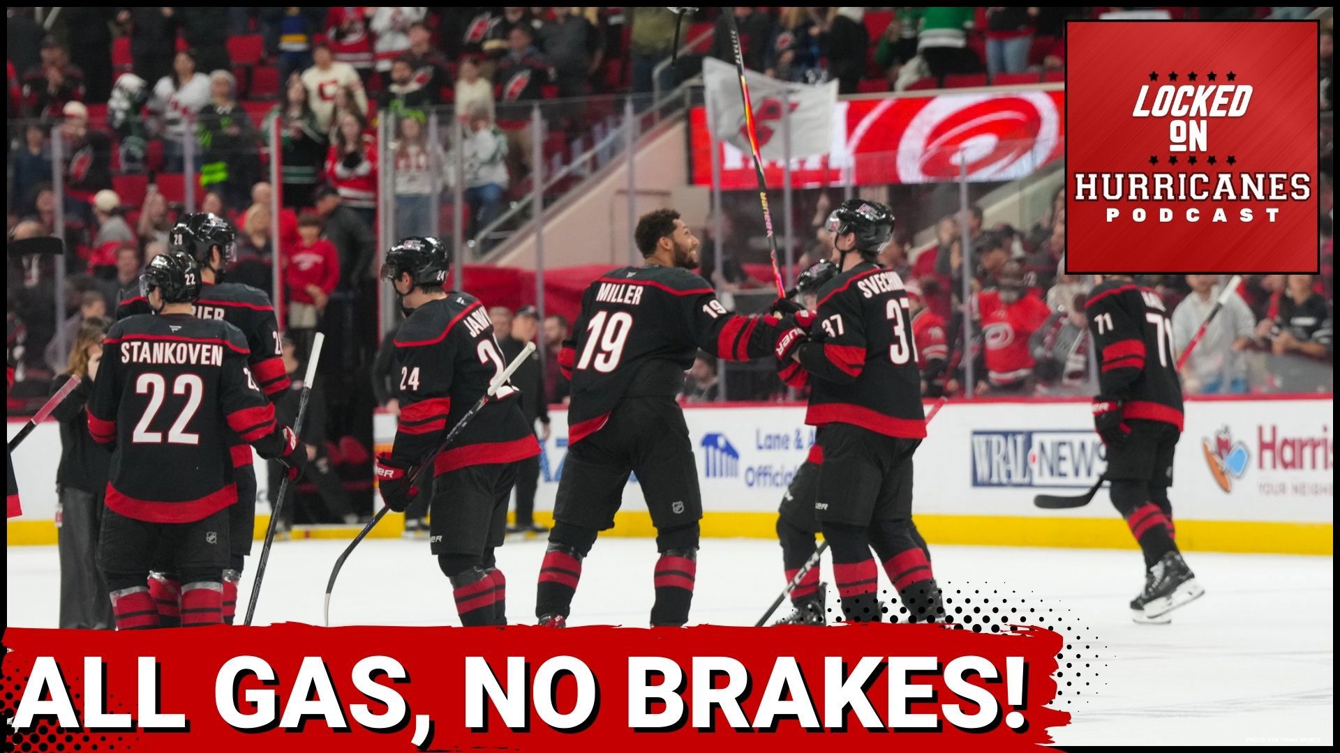 ALL GAS NO BRAKES! The Carolina Hurricanes DOMINATE the Dallas Stars 6 ...