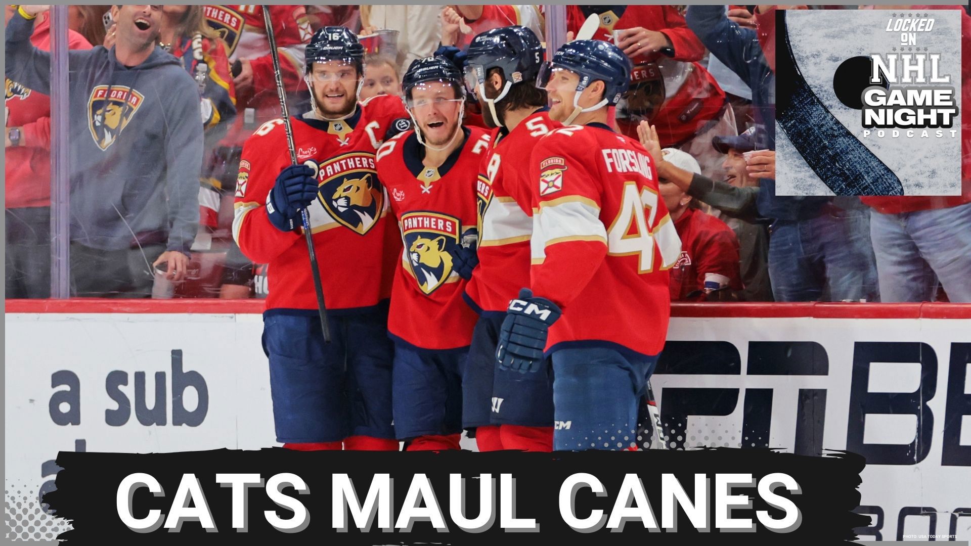 NHL GAME NIGHT: The Panthers ROAR in the third period to move to the ...