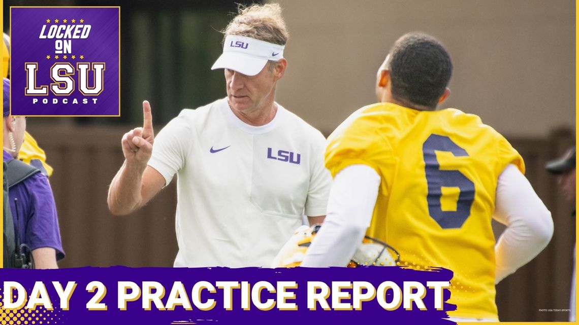 LSU Spring Practice SHOCKERS: Freshmen Crashing the 1st Team?! | wwltv.com