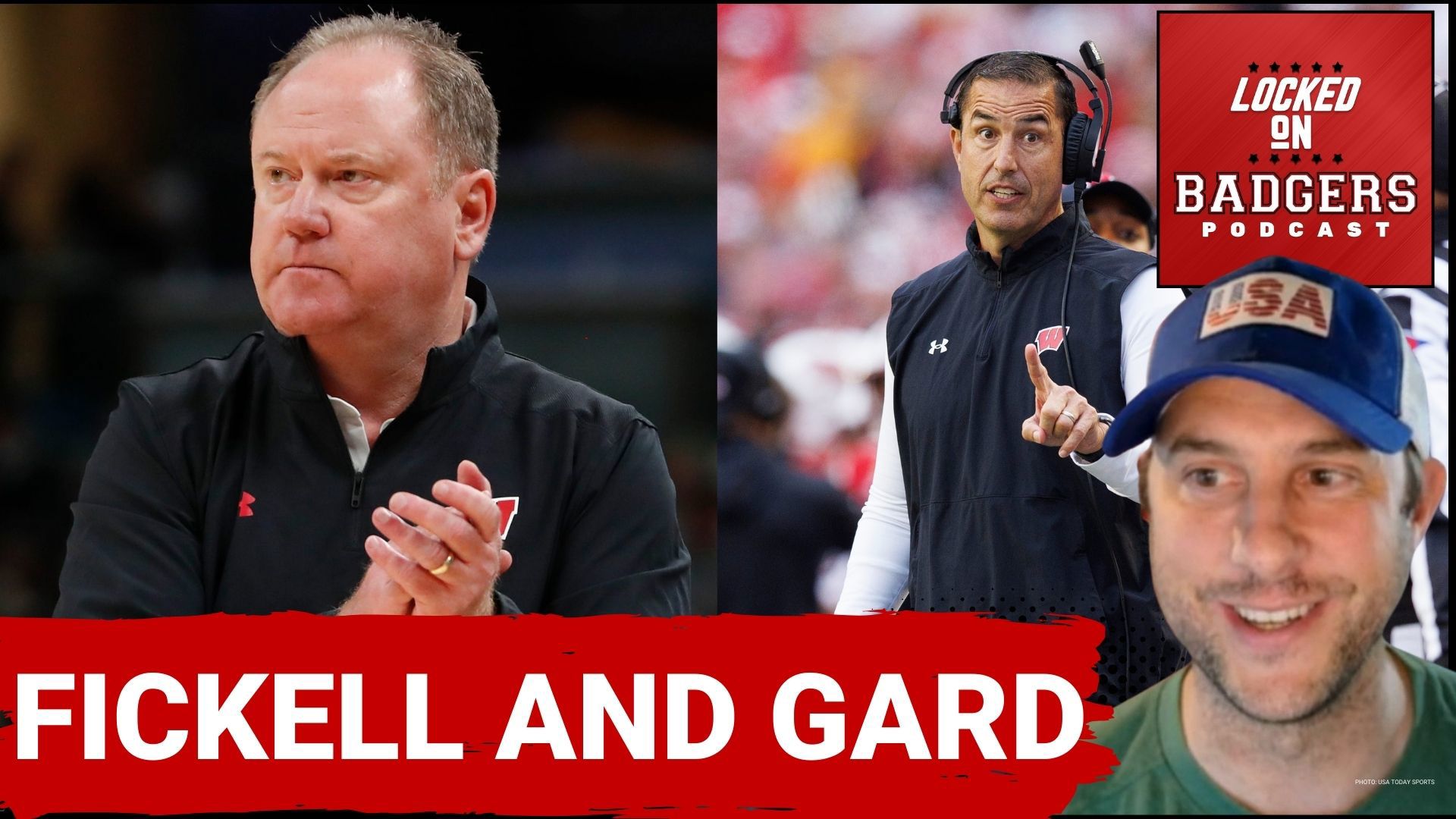 Luke Fickell and Greg Gard confidence levels | Wisconsin Badgers post ...