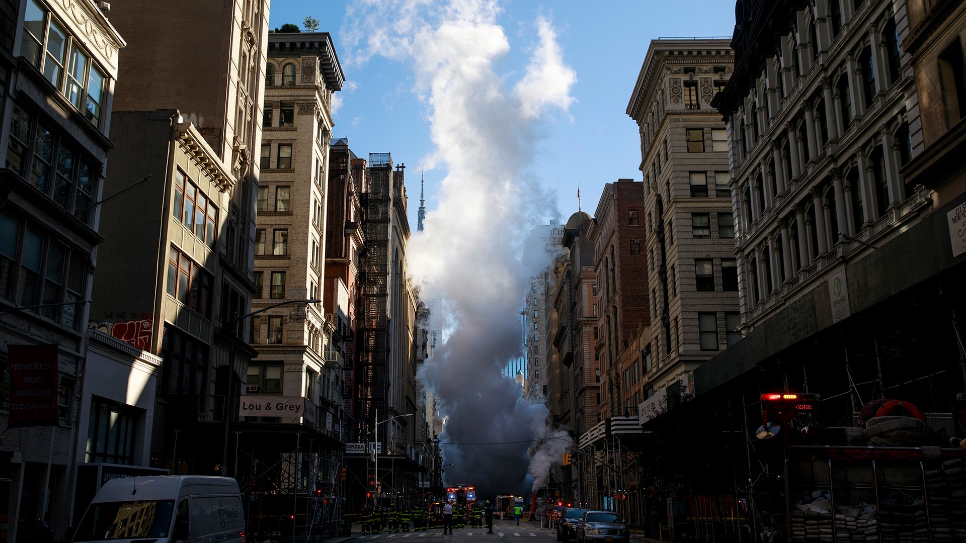 Officials: No major public health threat from steam blast in NYC ...