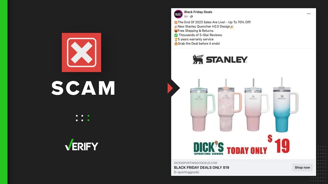 How to spot a fake Stanley cup scam | wwltv.com