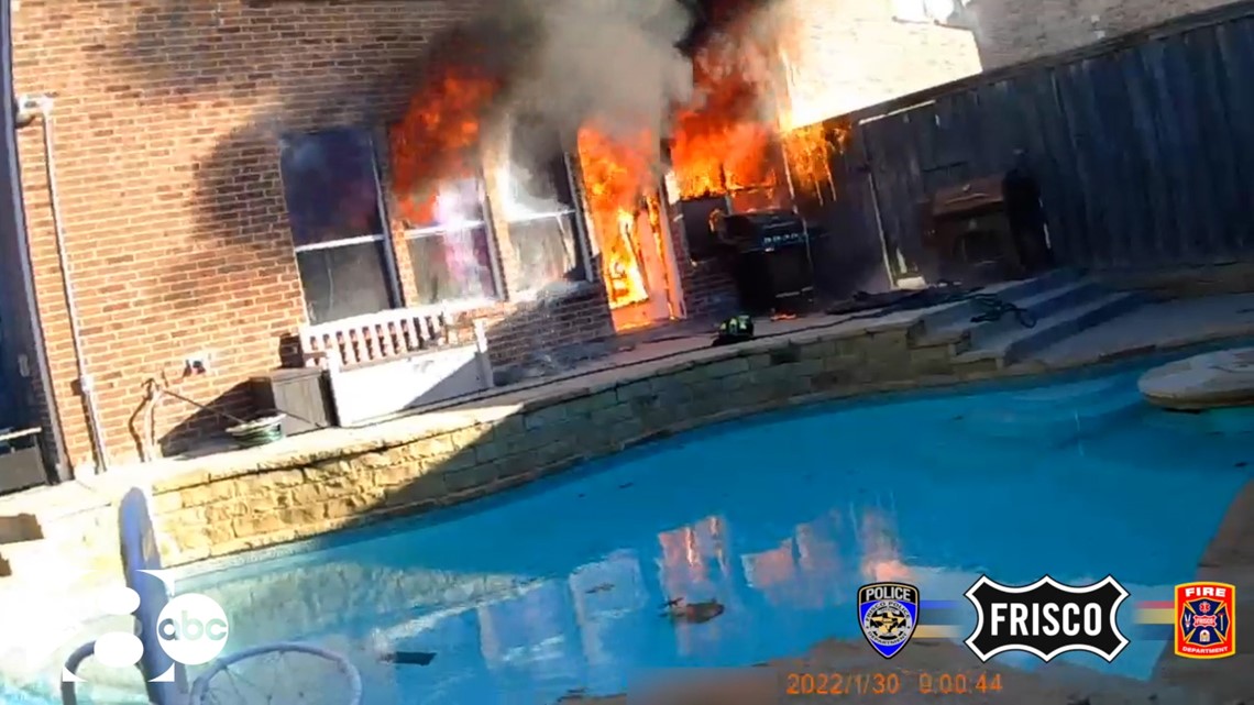 Frisco, Texas house fire: Teen rescued safely from 2nd floor | wwltv.com