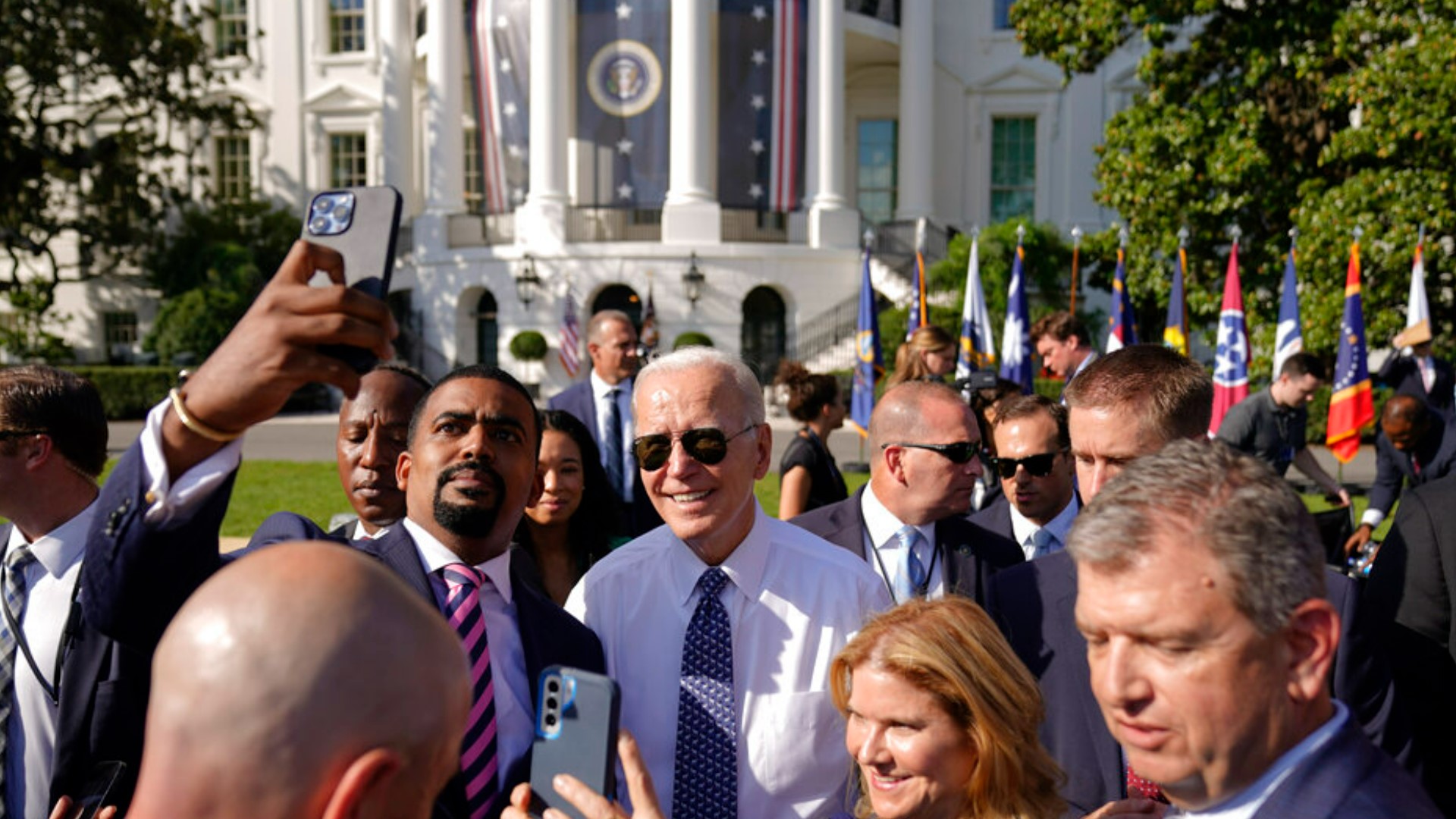 Biden approval rises sharply ahead of midterms | wwltv.com