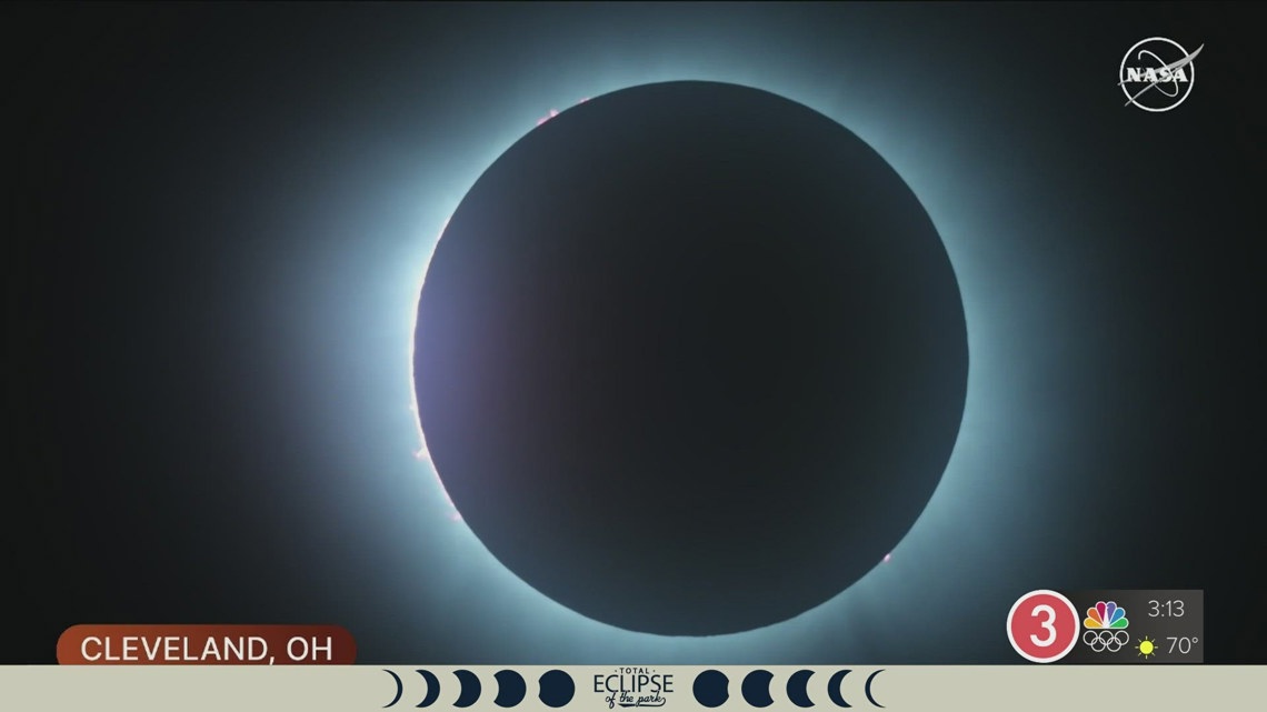 Watch live video of the April 8 solar eclipse from Ohio | wwltv.com