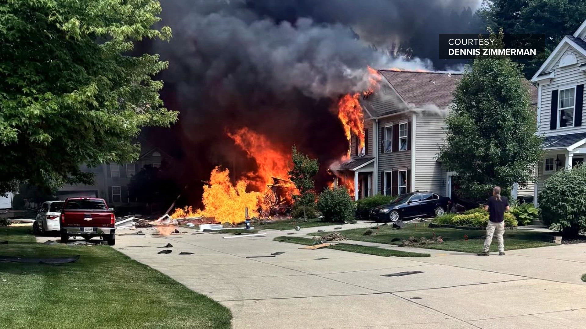 23 homes damaged after house explosion in Cleveland, Ohio suburb ...