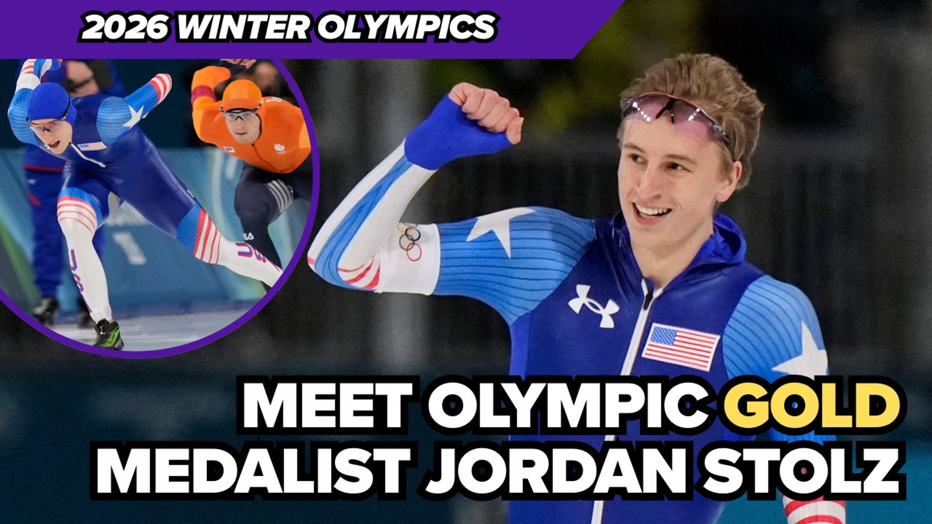 Did Jordan Stolz deliver as the favorite in the Olympic 1,000 meters ...