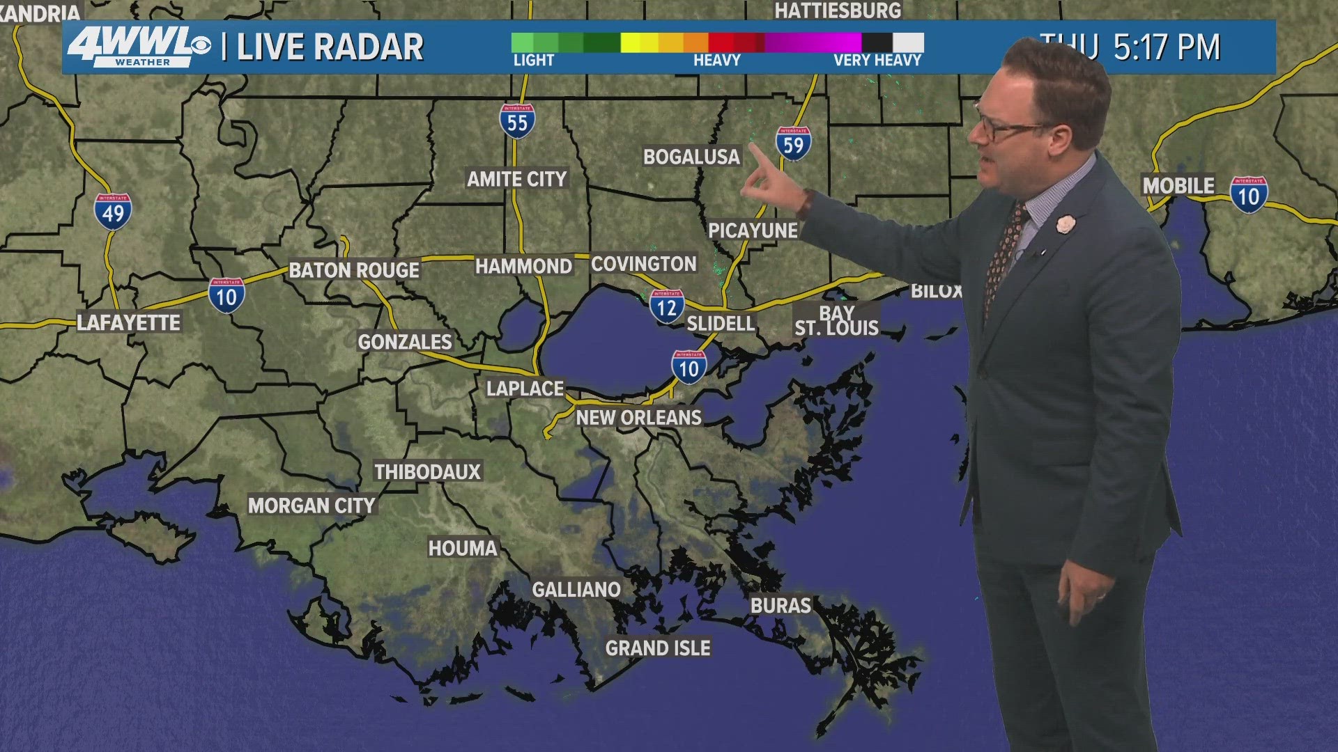 Weather: Mostly cloudy skies and Gulf low weakening | wwltv.com