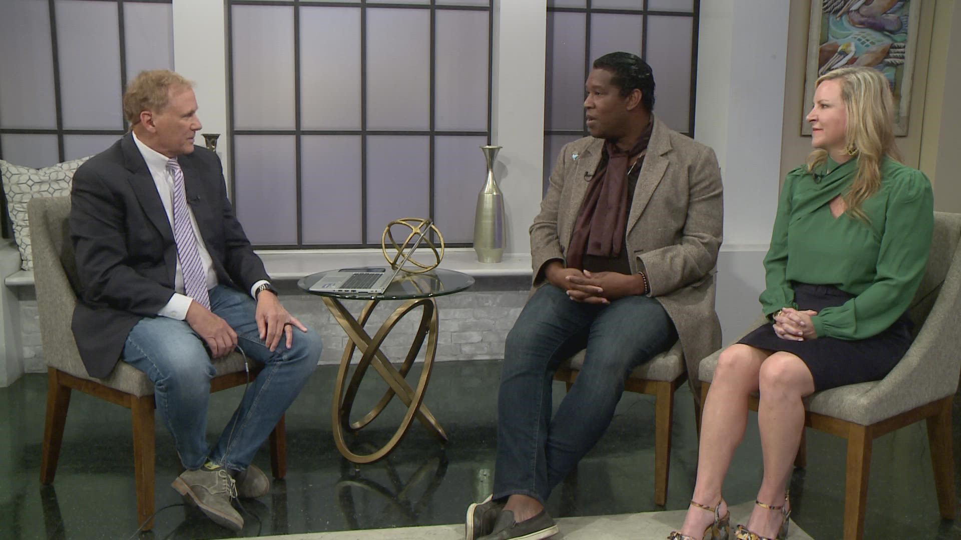 Andrew LaMar Hopkins, Artist & Kristin Shannon talk about The Founder’s ...