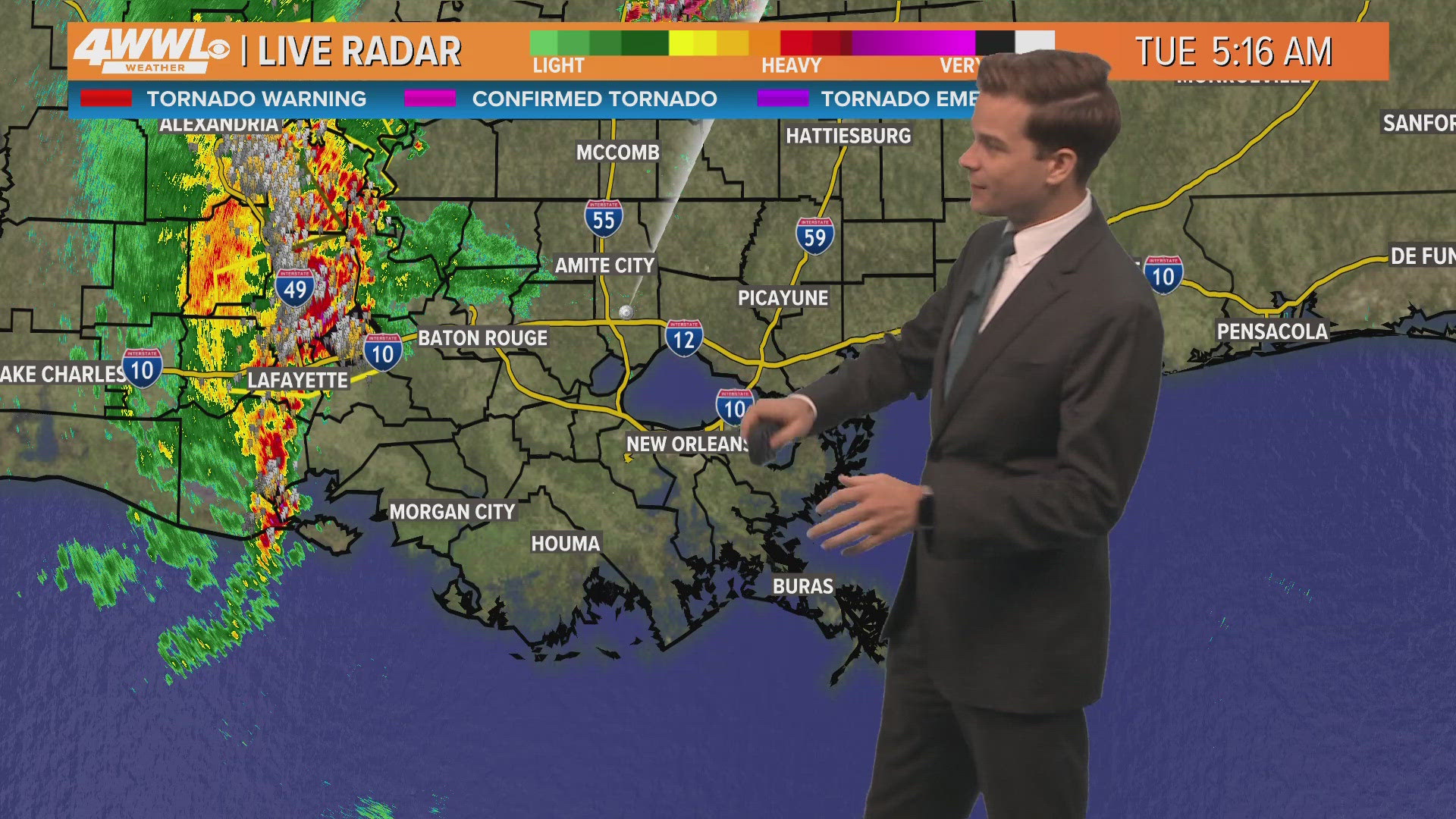 Weather Maps | Temperatures, Conditions, Satellite Radar | New Orleans ...