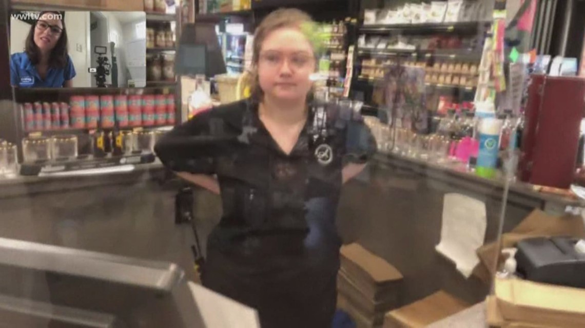 Grocery stores install plexiglass shields between customers, cashiers ...