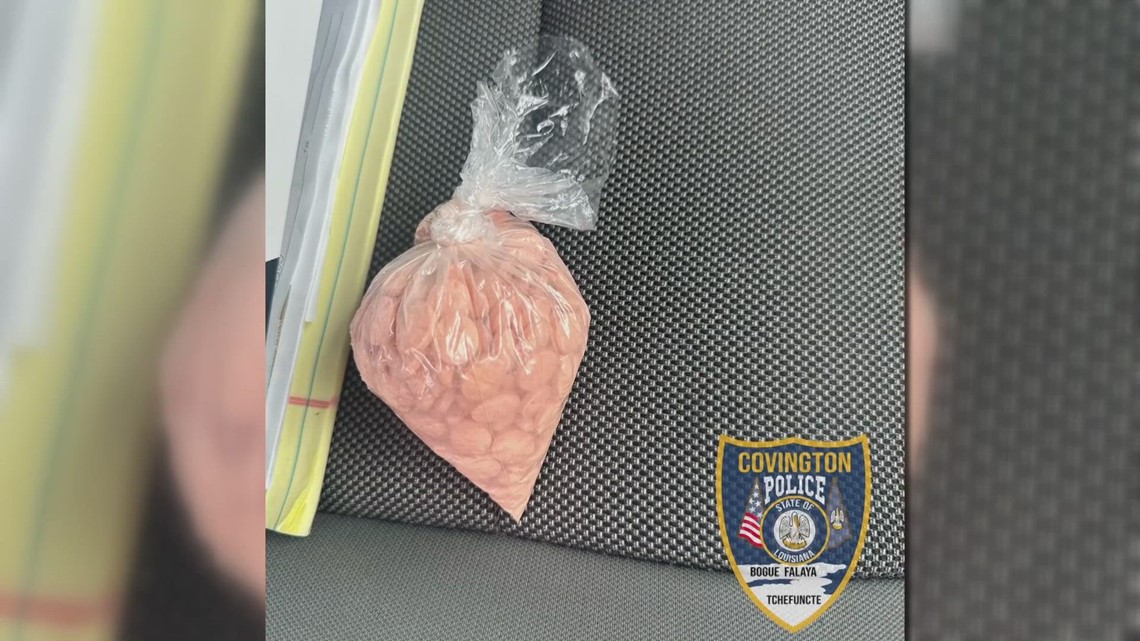 Covington police seize more than 200 pills with fentanyl during traffic ...